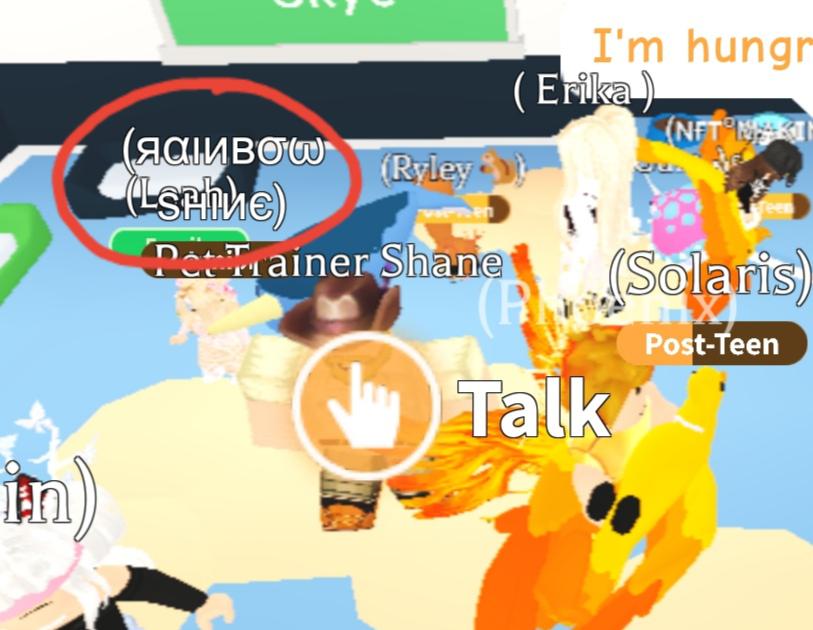 Narwhal named "Yaaiivsō Dzniiye" spotted in Adopt Me. | Scrolller