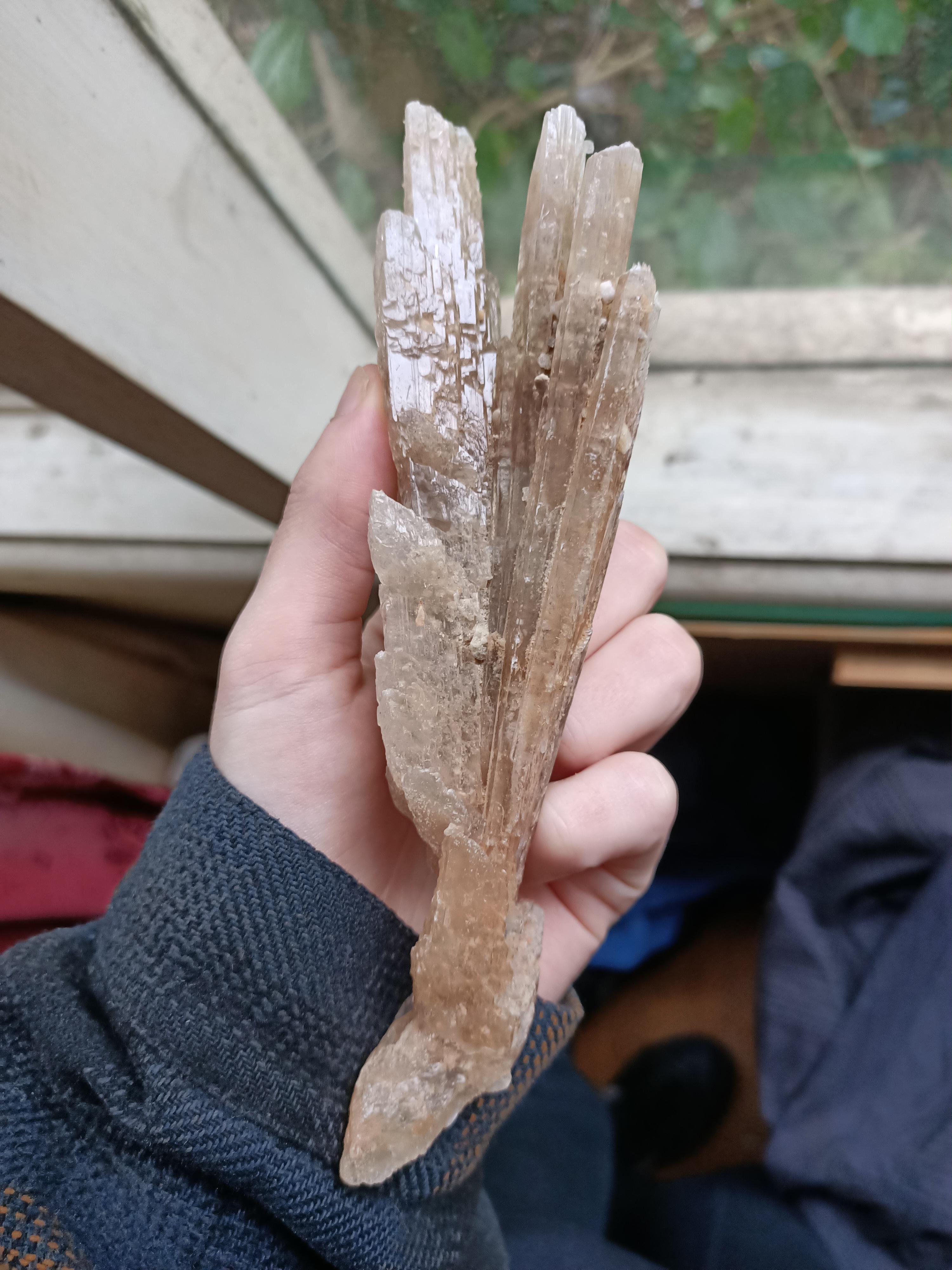 Natural Selenite cluster 🥰 such a cool specimen! | Scrolller