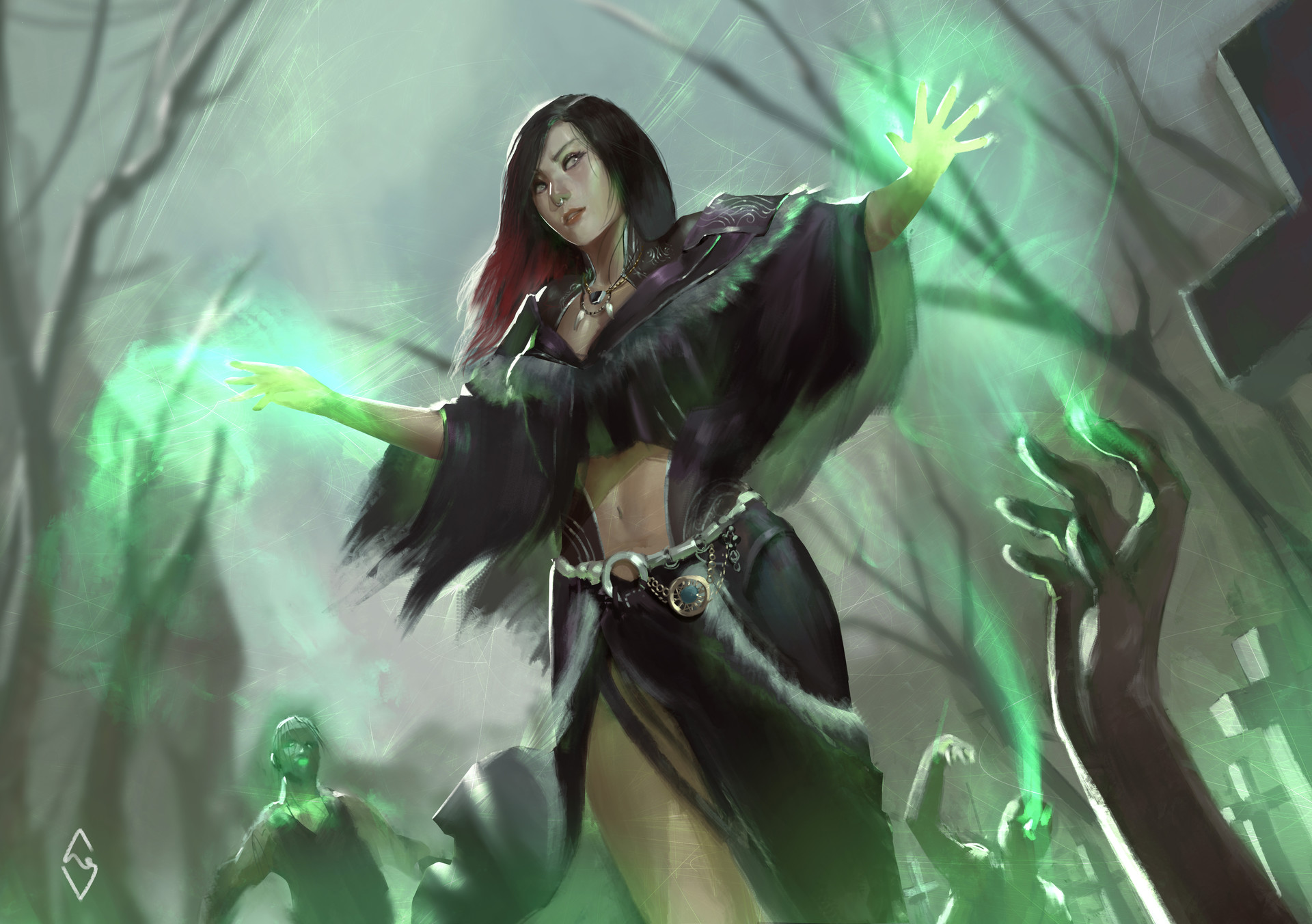 Necromancer by Fahmi Fauzi | Scrolller