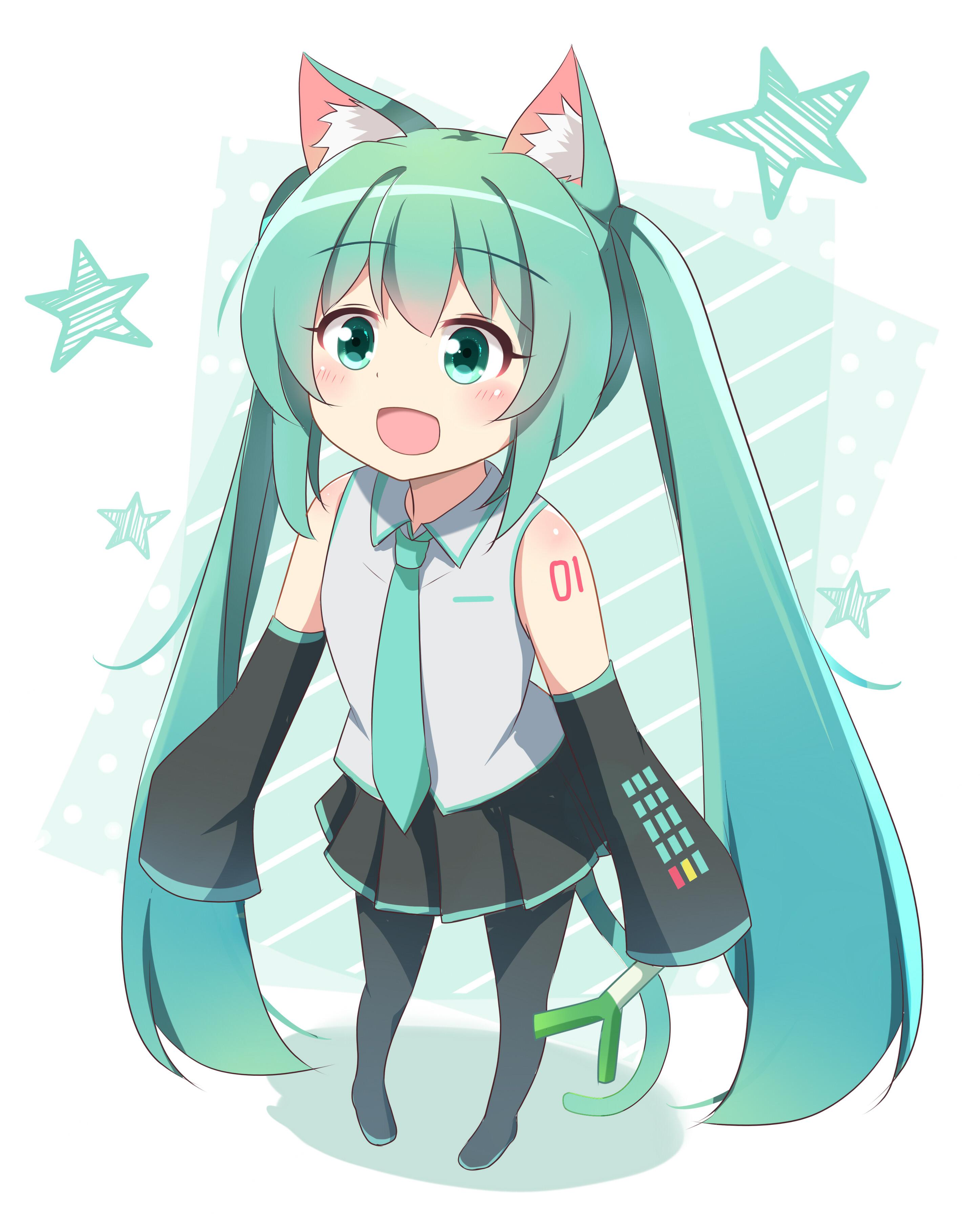 Neko Hatsune Miku [vocaloid] | Scrolller