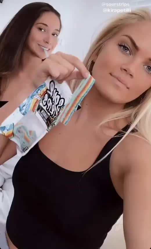 Nellie Cronen and Kira getting silly | Scrolller