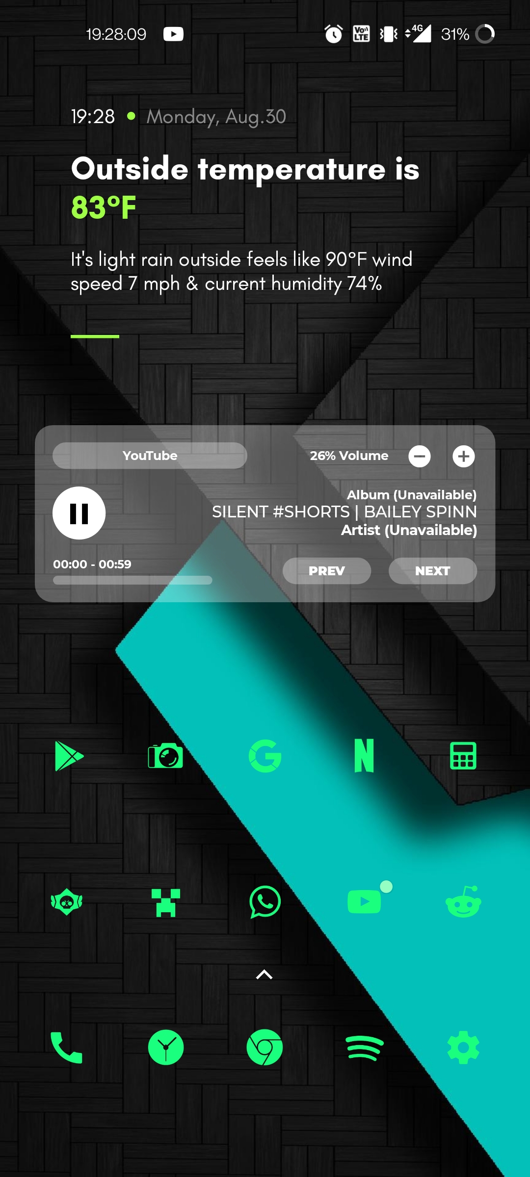 Neon Green | Scrolller