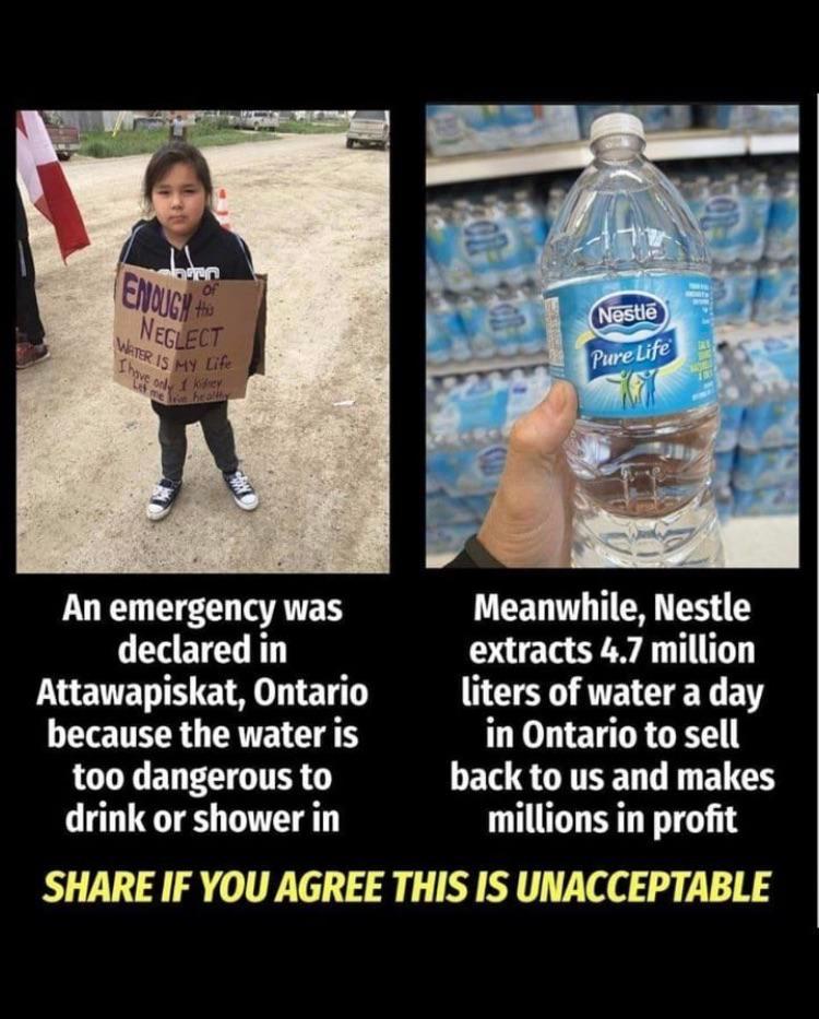 Nestle stealing water | Scrolller