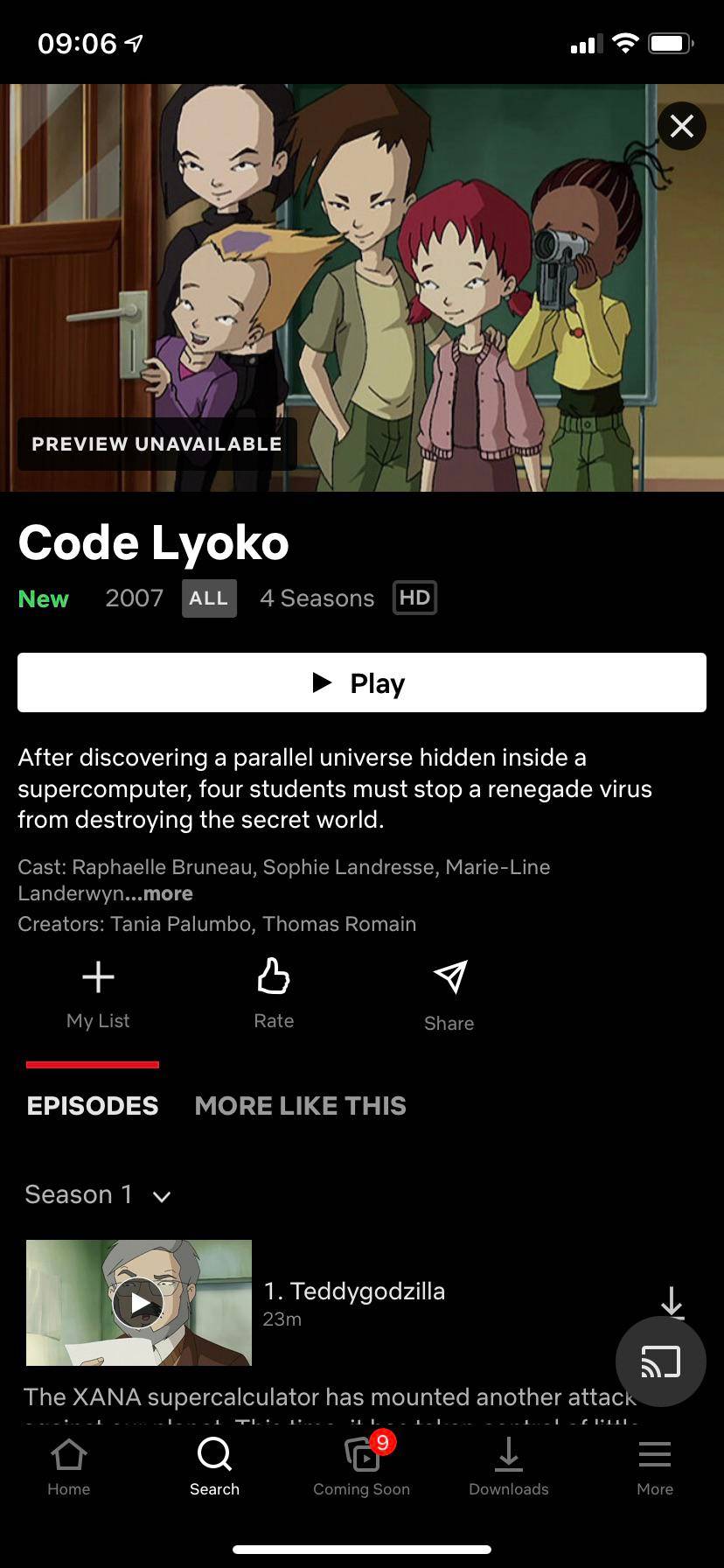 NETFLIX CODE LYONO | Scrolller