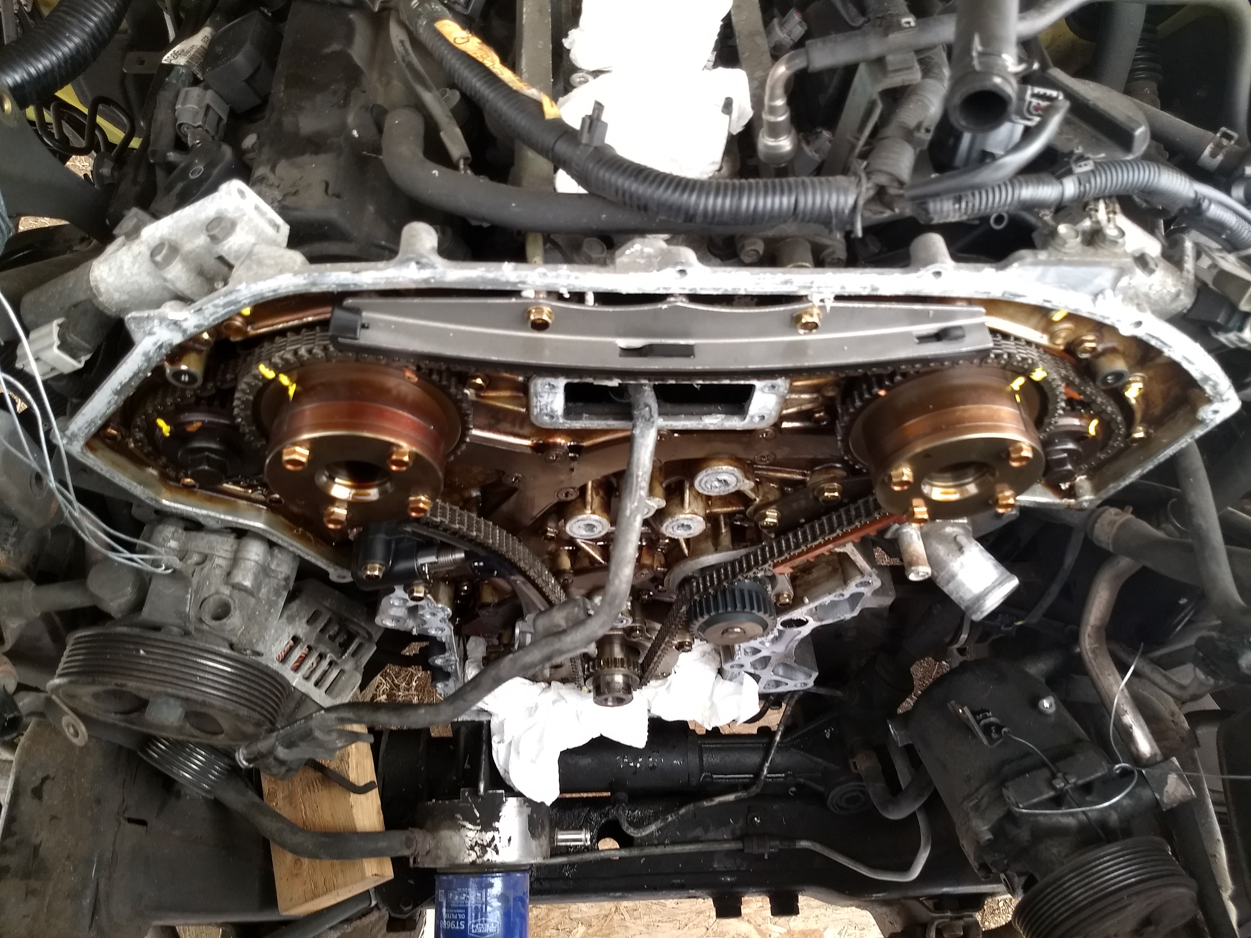 Never been this far inside an engine before, wish me luck! | Scrolller