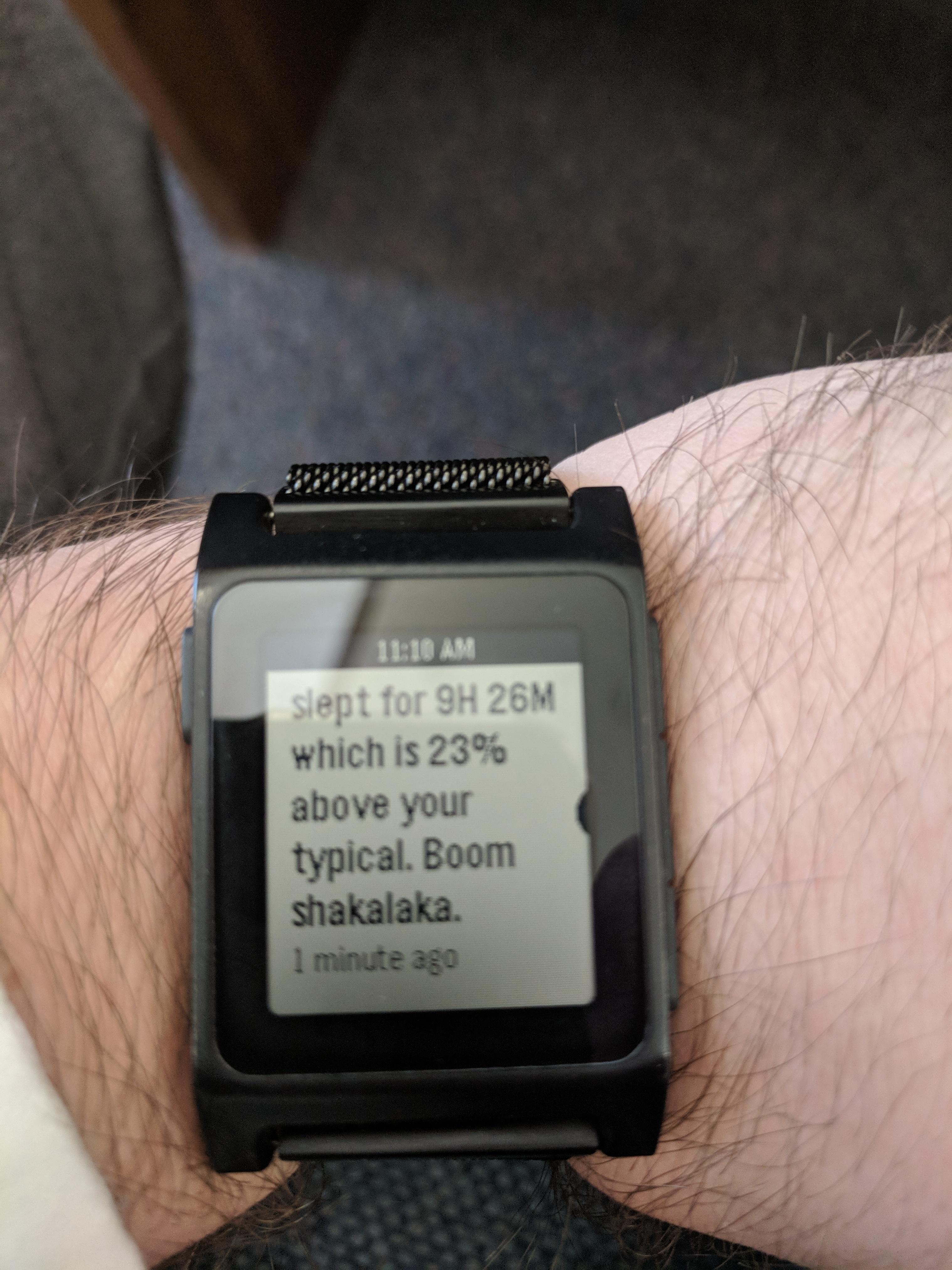 Never seen Pebble say that phrase before! | Scrolller