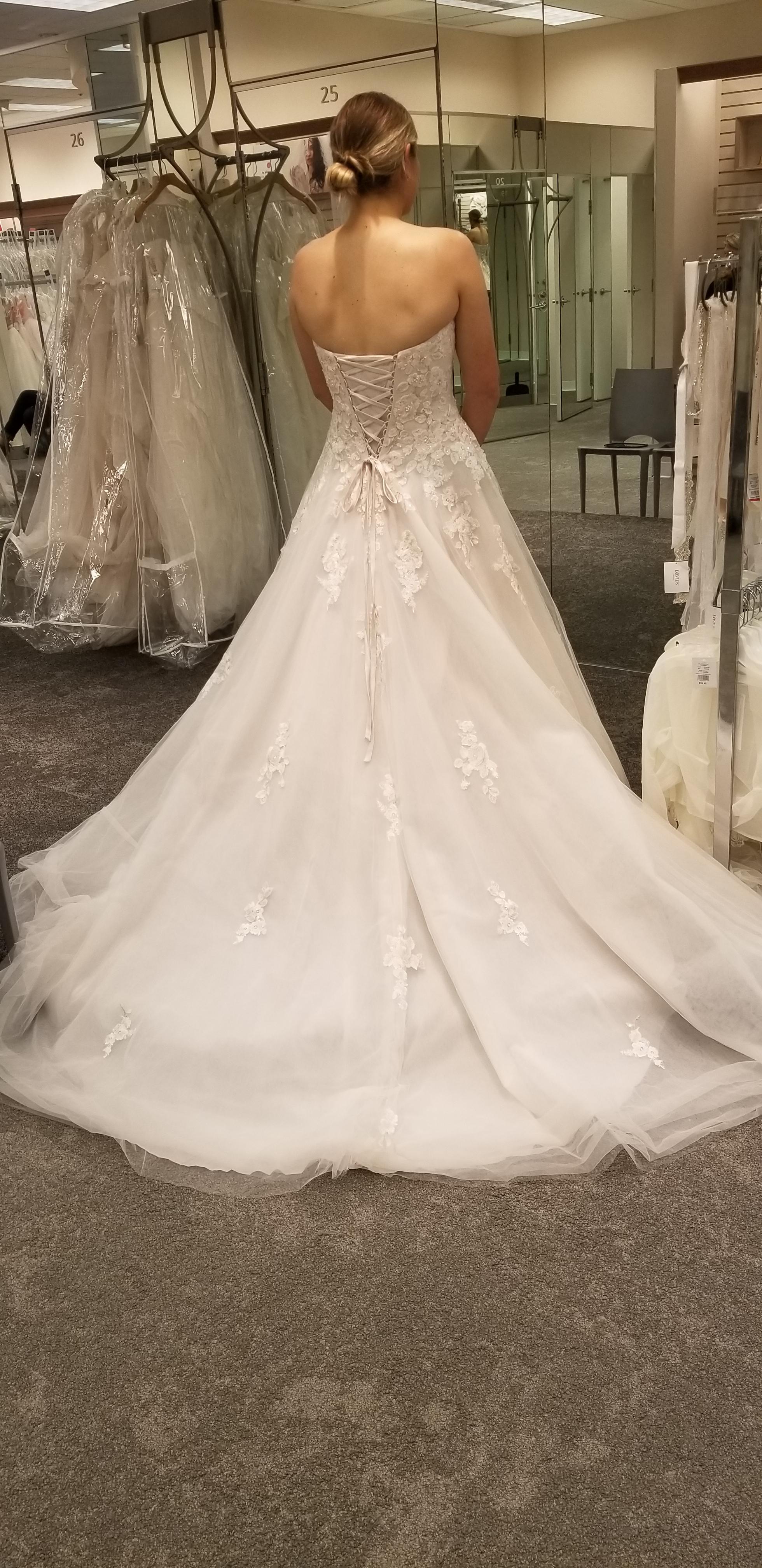 Never thought I'd want strapless or a corset, but here I am feeling ecstatic about having picked ...