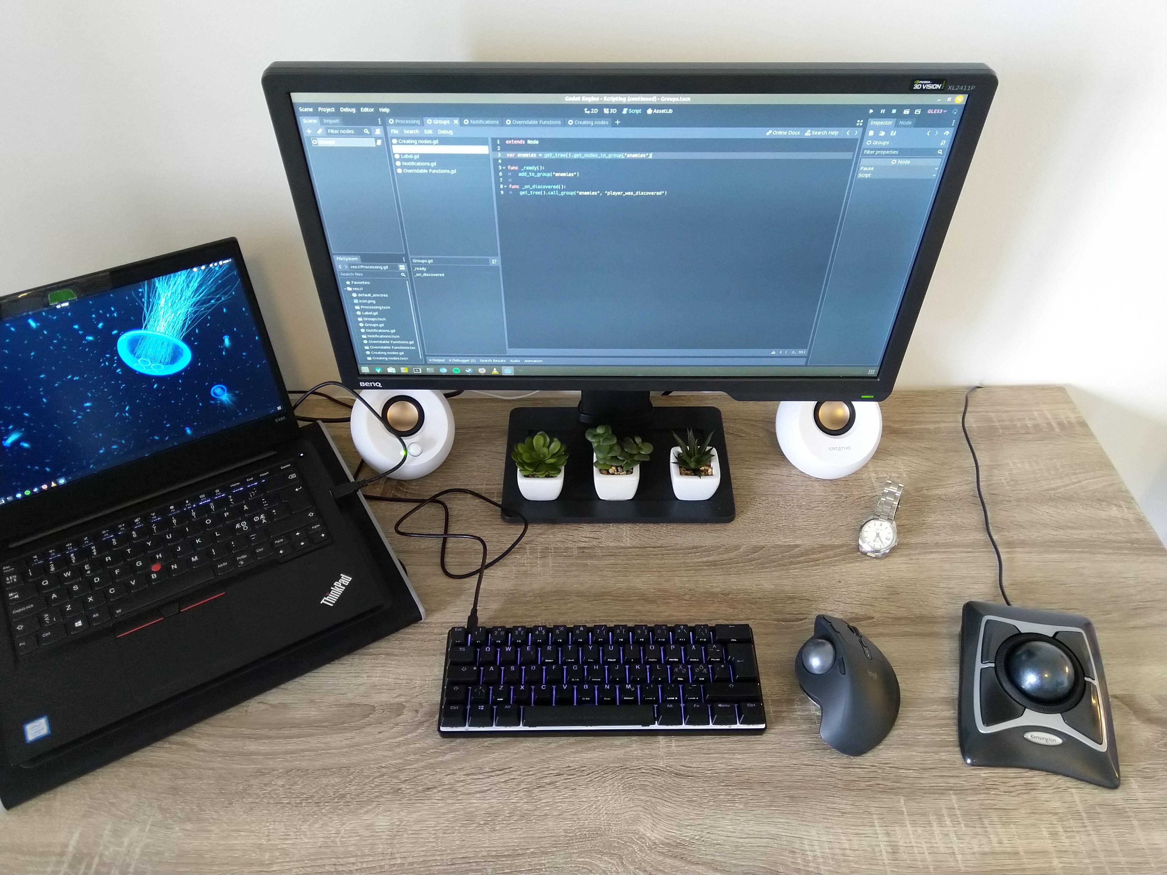 New addition to the family. Logitech MX Ergo | Scrolller