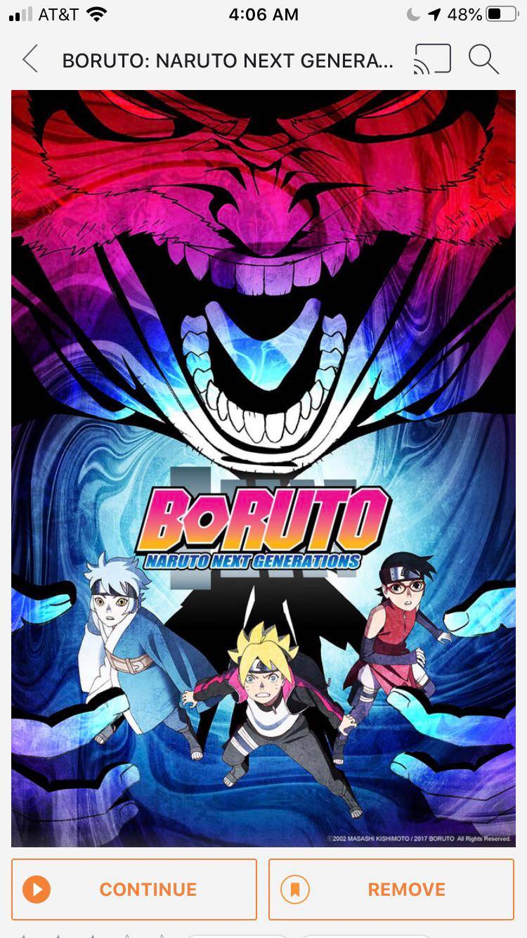 New Boruto Banner on Crunchyroll | Scrolller