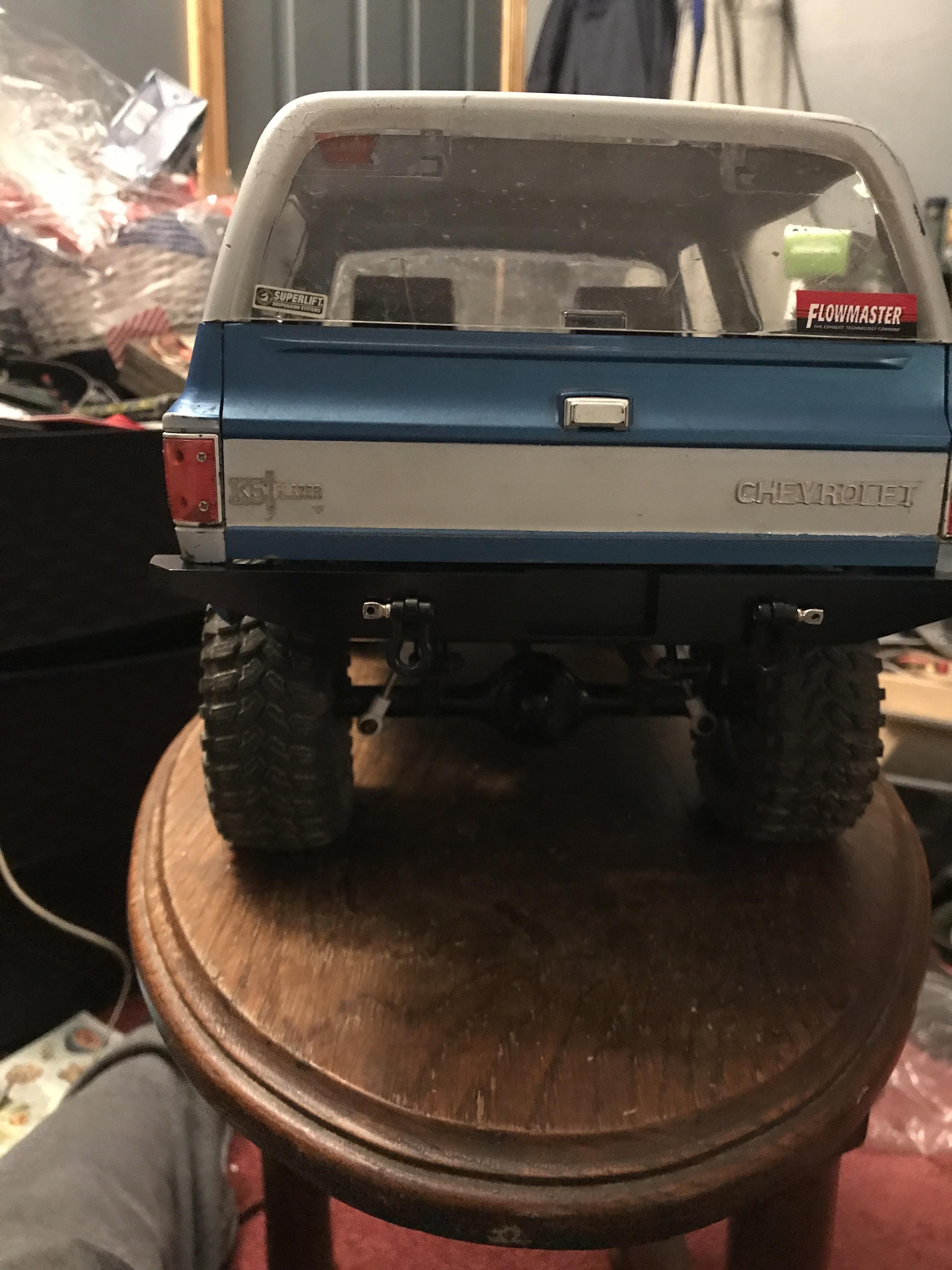 New bumper installed on the blazer | Scrolller