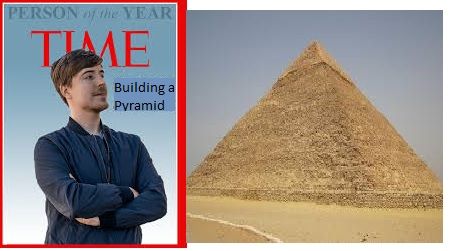 New challenge for Mr Beast:Build a giant stone pyramid | Scrolller