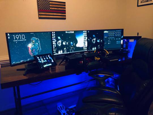 New custom desk and PC upgrades! | Scrolller