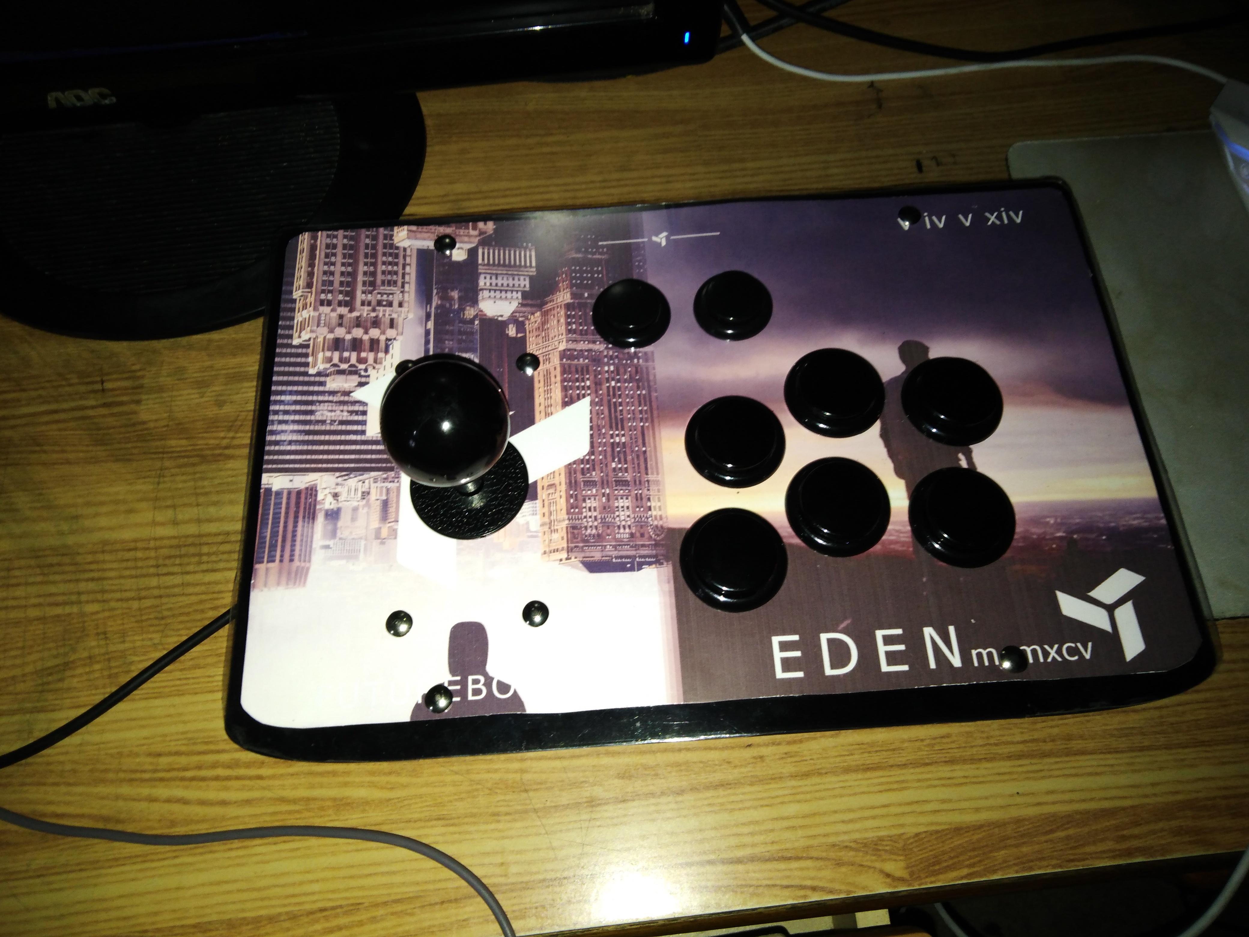 New EDEN art for my diy fightstick hehe | Scrolller