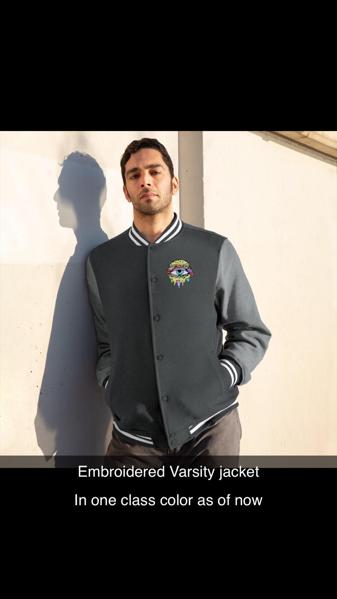 New Embroidered Varsity Jacket, Thoughts ? | Scrolller