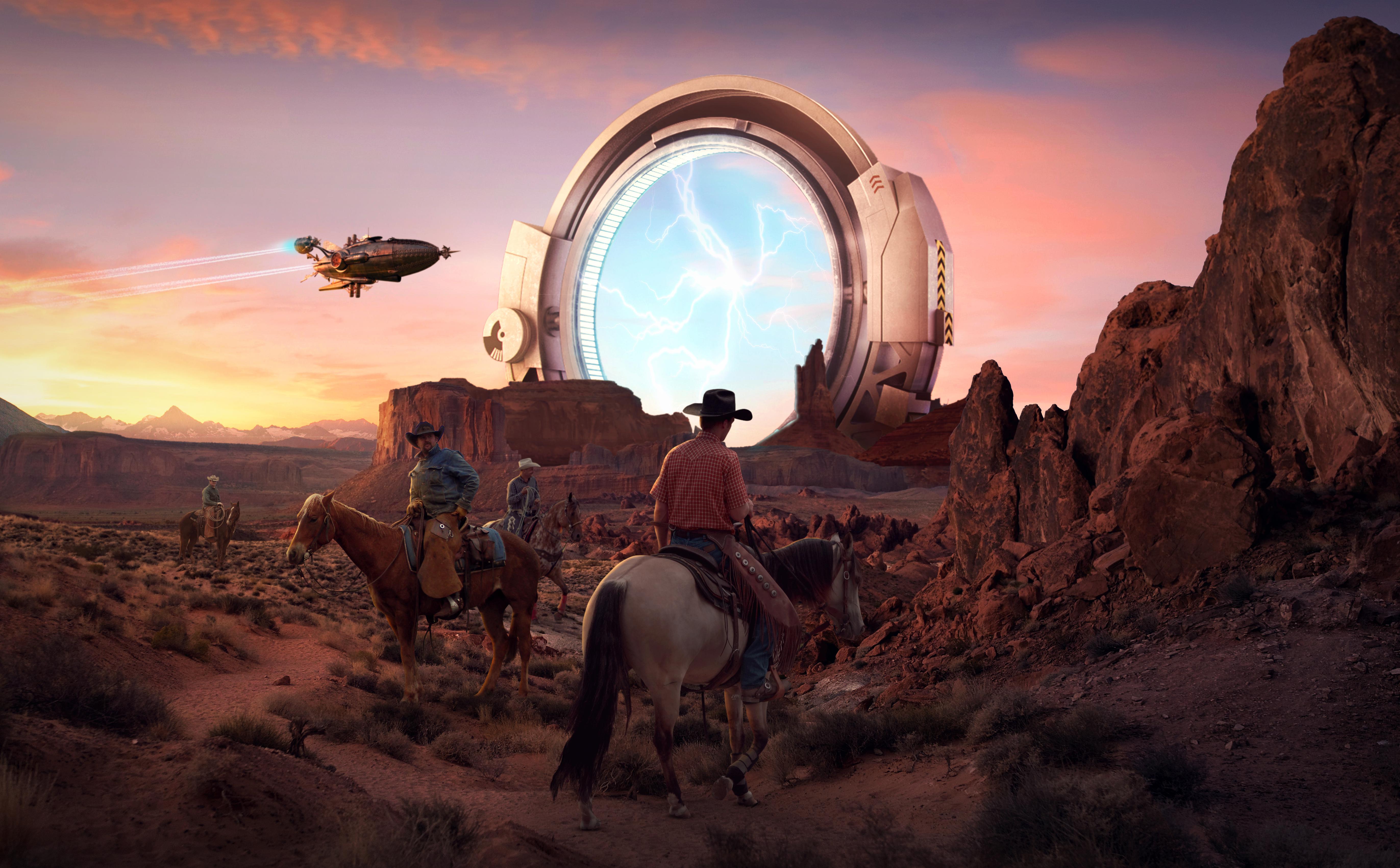 New Frontier ( image manipulation done using Photoshop ) | Scrolller