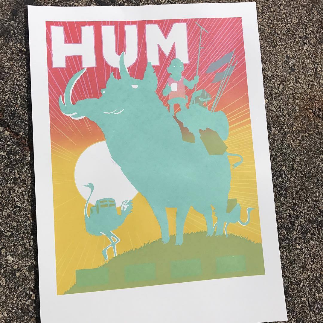 New HUM poster | Scrolller