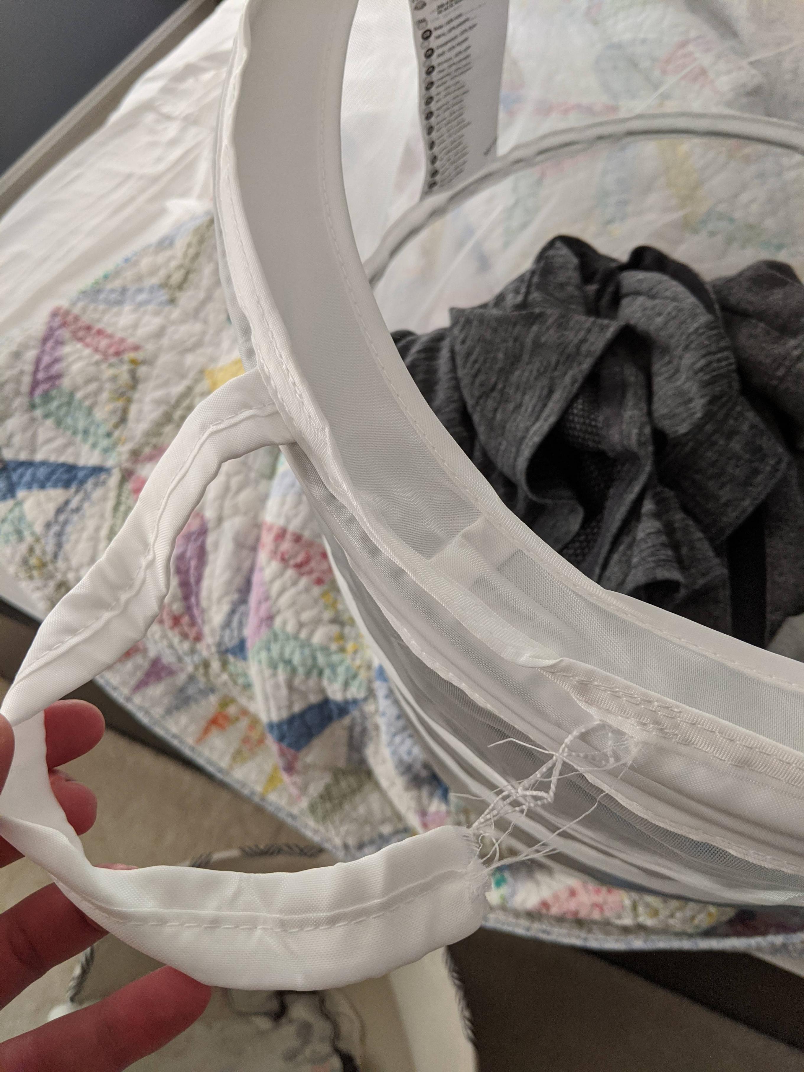 New Ikea clothes hamper. First load, half full. | Scrolller
