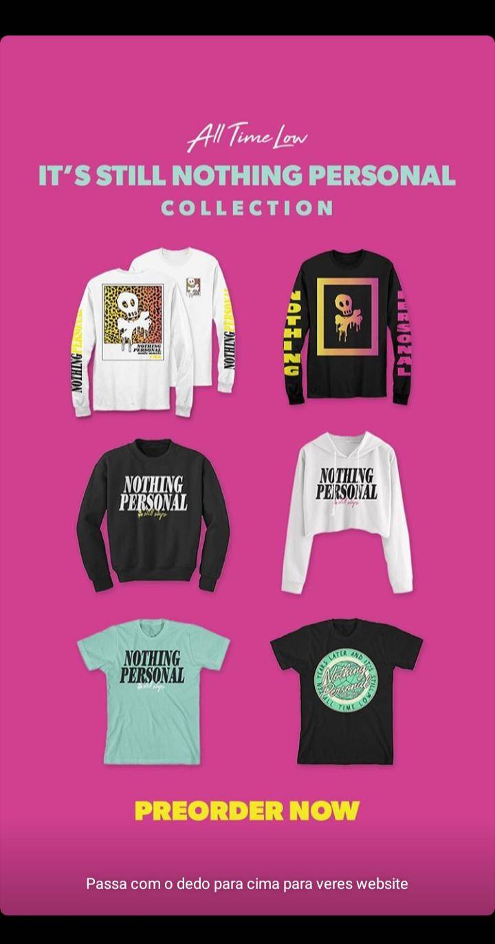 New merch with the Nothing Personal anniversary! | Scrolller