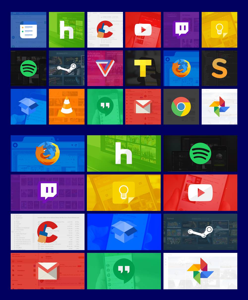 New Modern Tiles Set Released (Windows 10) | Scrolller