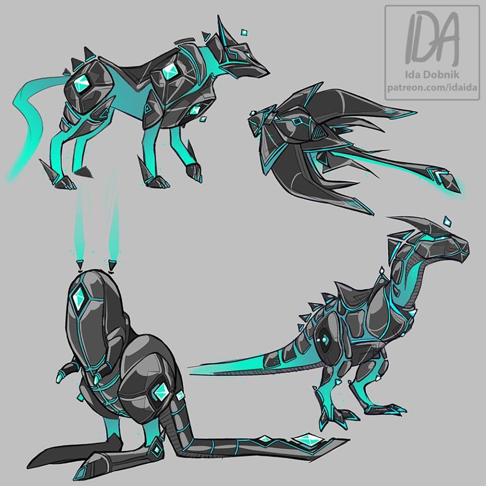 New mount skins concept art | Scrolller