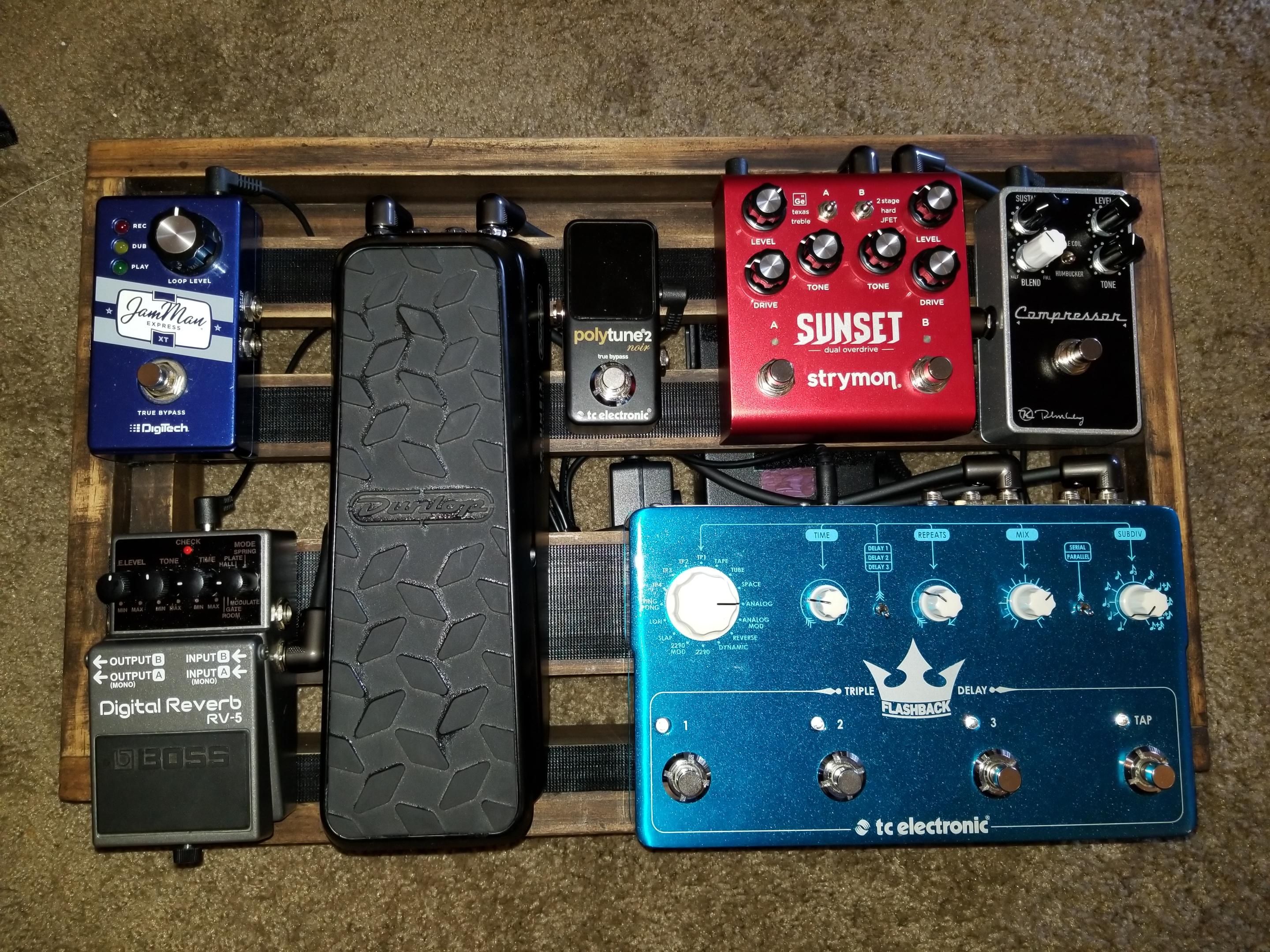 New pedalboard makeover. + Additions | Scrolller