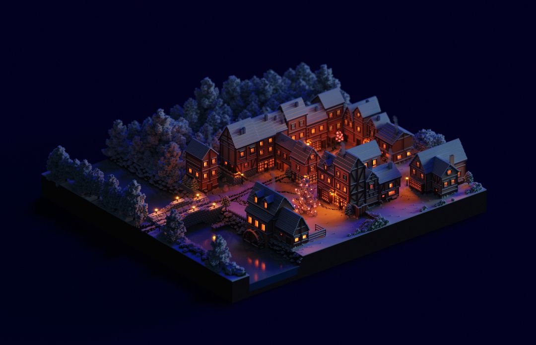 New render of an old scene | Scrolller