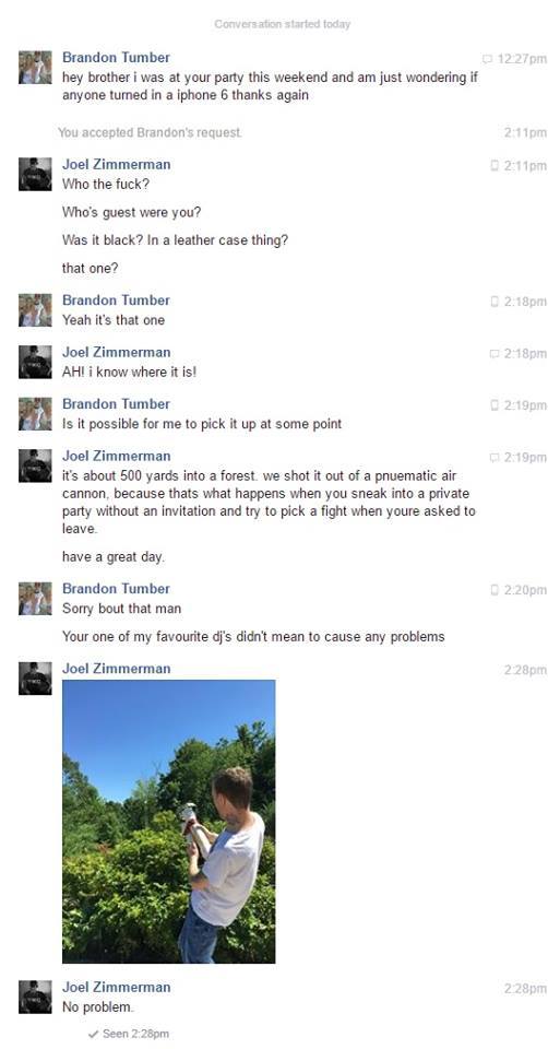 New Rule: Don't sneak into Joel's parties and lose your phone | Scrolller