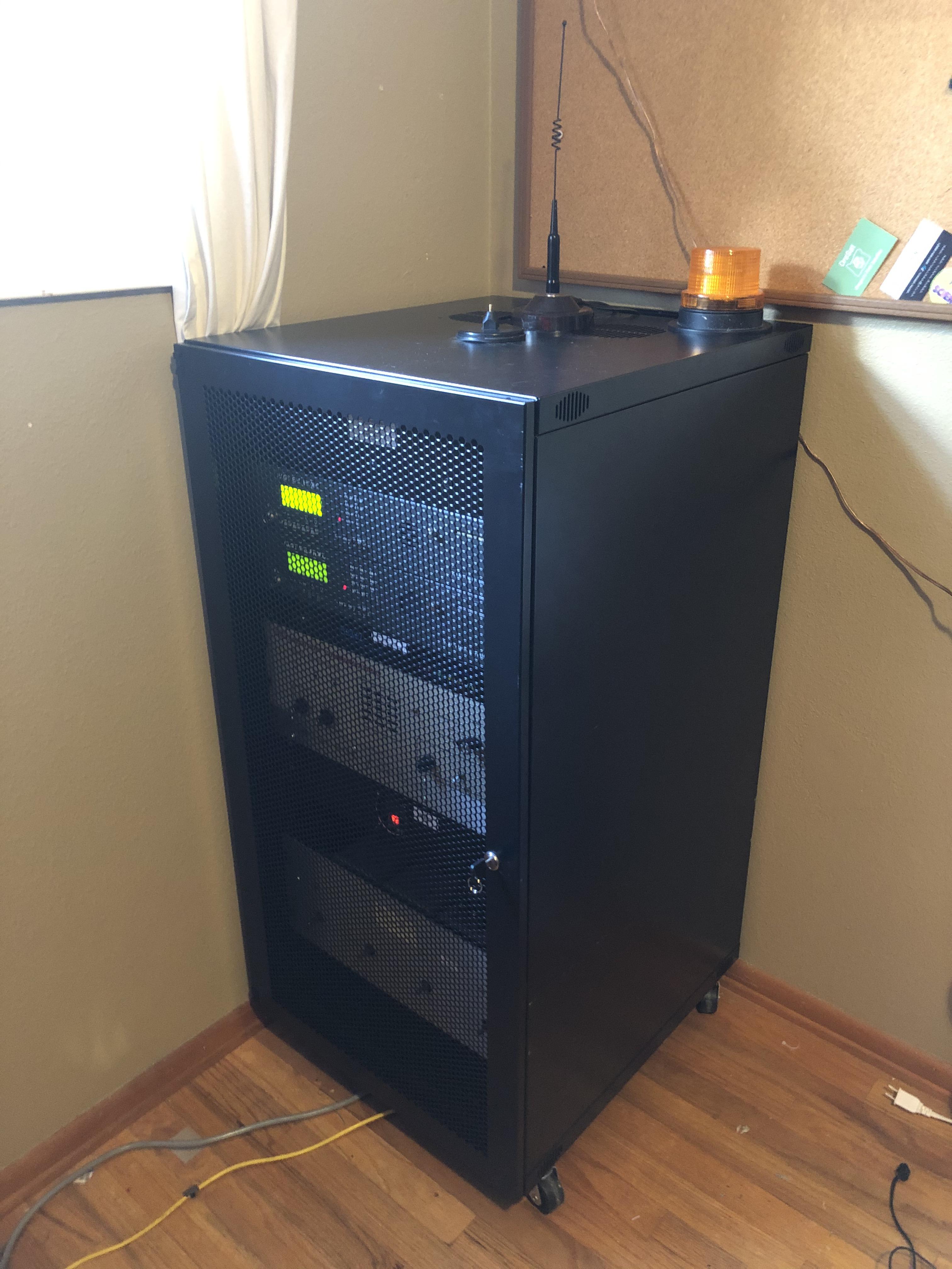 New Server Rack Setup! Got the repeater and EAS all mounted! | Scrolller New Server Rack Setup! Got the repeater and EAS all mounted! | Scrolller