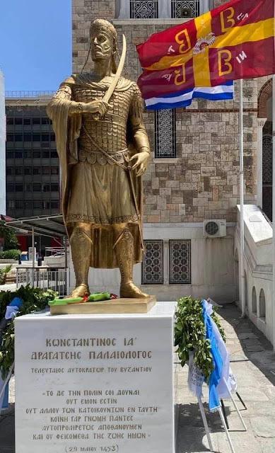 New statue of Constantine XI Palaiologos,Greece | Scrolller