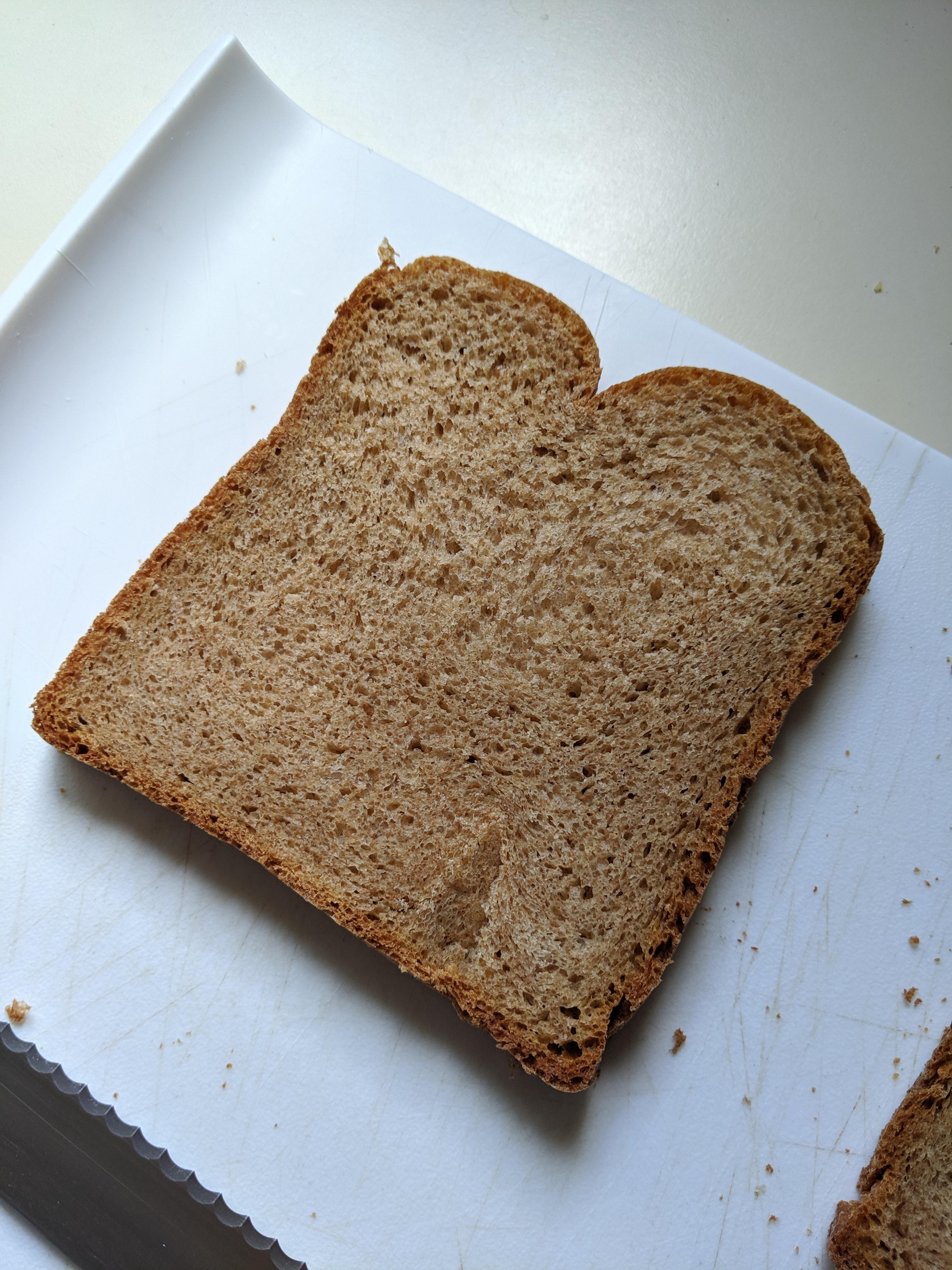 New to bread machines, how do I get the bottom half to be less dense? | Scrolller