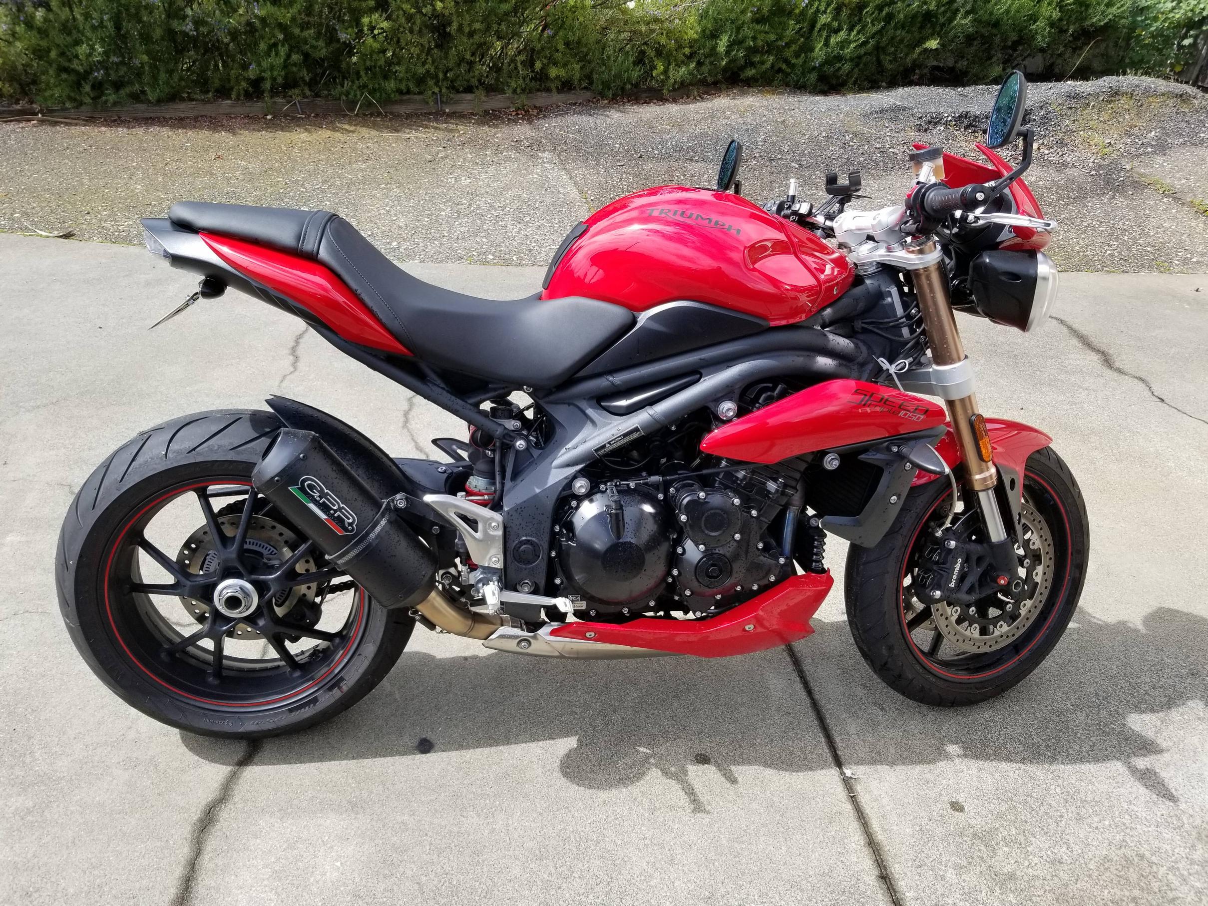 New to me 2015 speed triple. | Scrolller