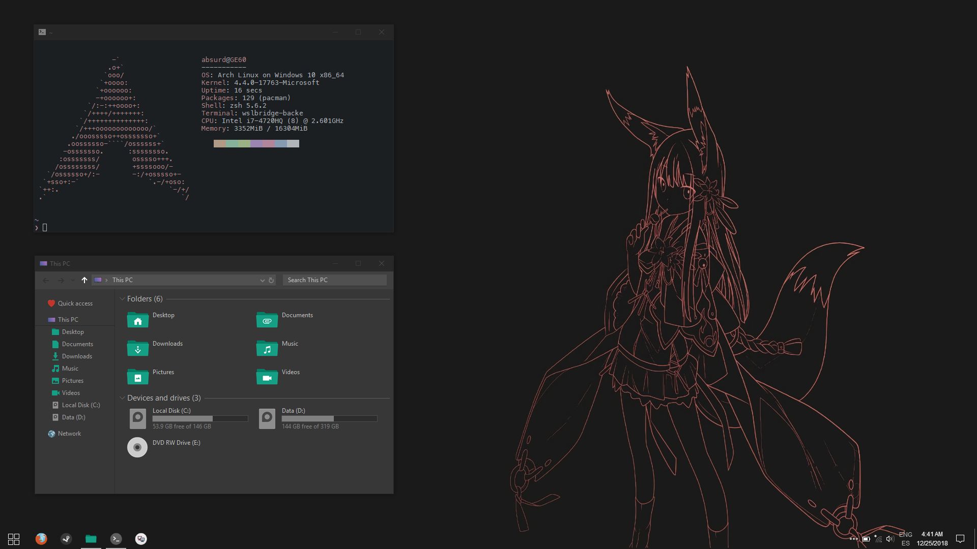 New Windows 10 Rice | Scrolller