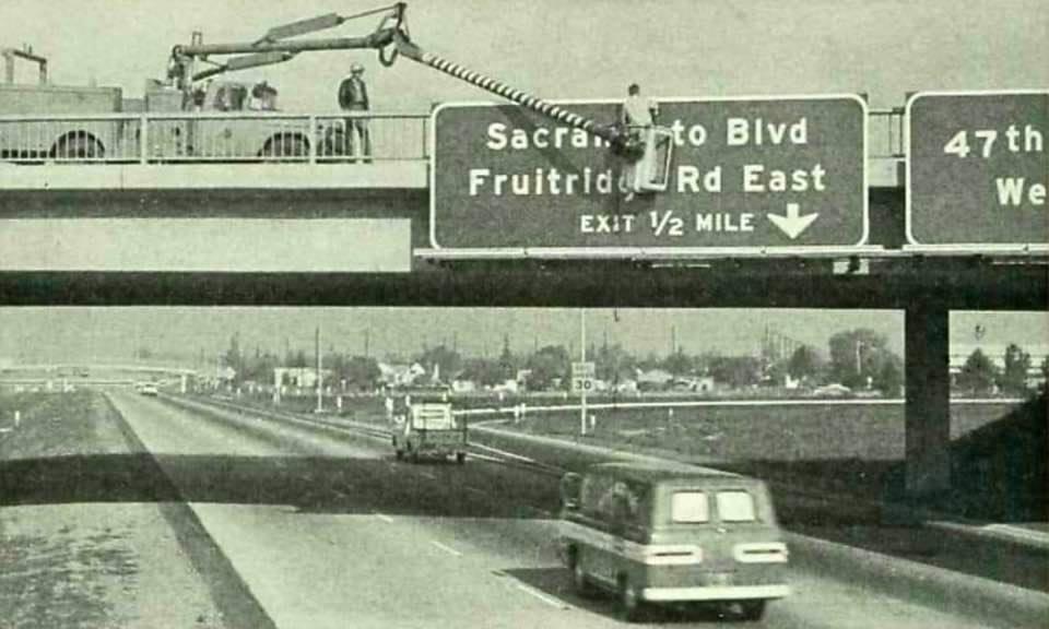 Newly built Highway 99, circa 1963 | Scrolller