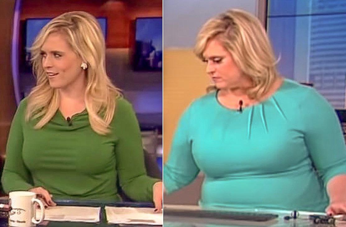 Newscaster Plumps-up | Scrolller