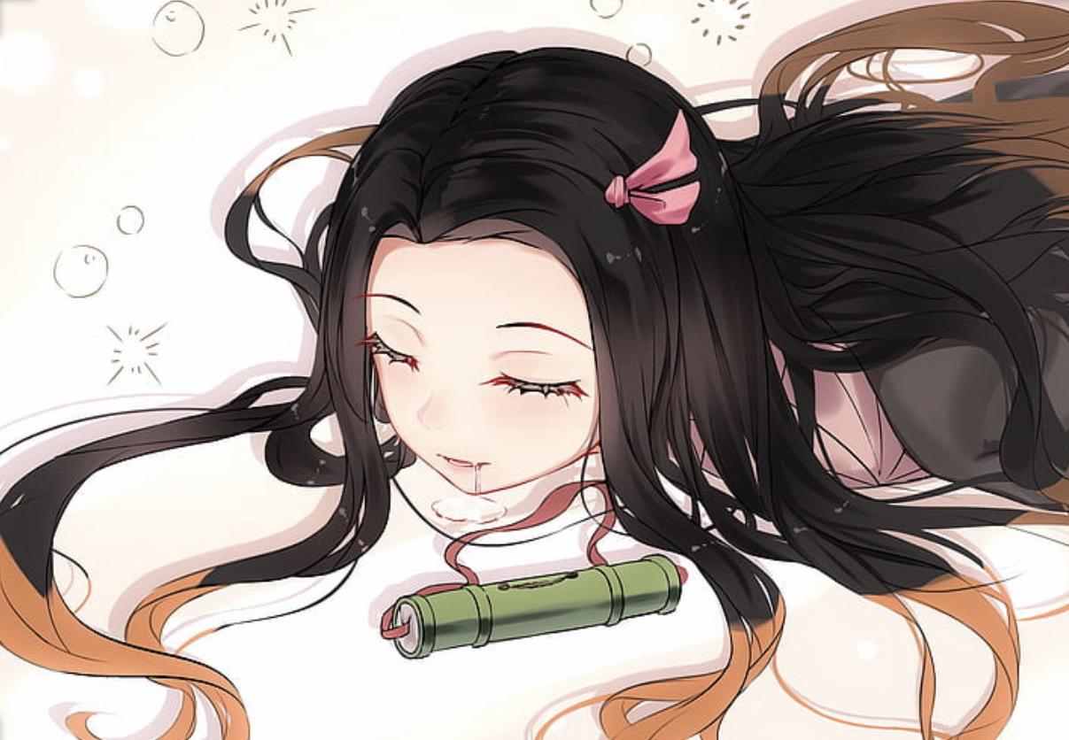 Nezuko passed out | Scrolller
