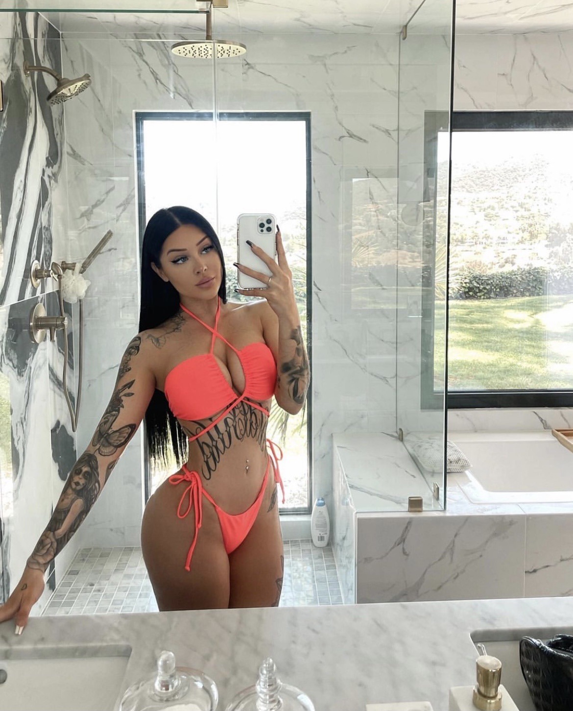 Nice bright string bikini | Scrolller