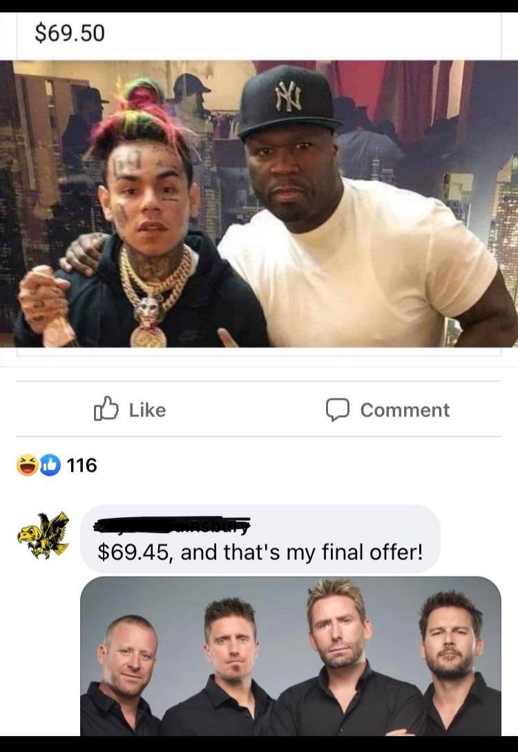 Nickelback's Final Offer | Scrolller