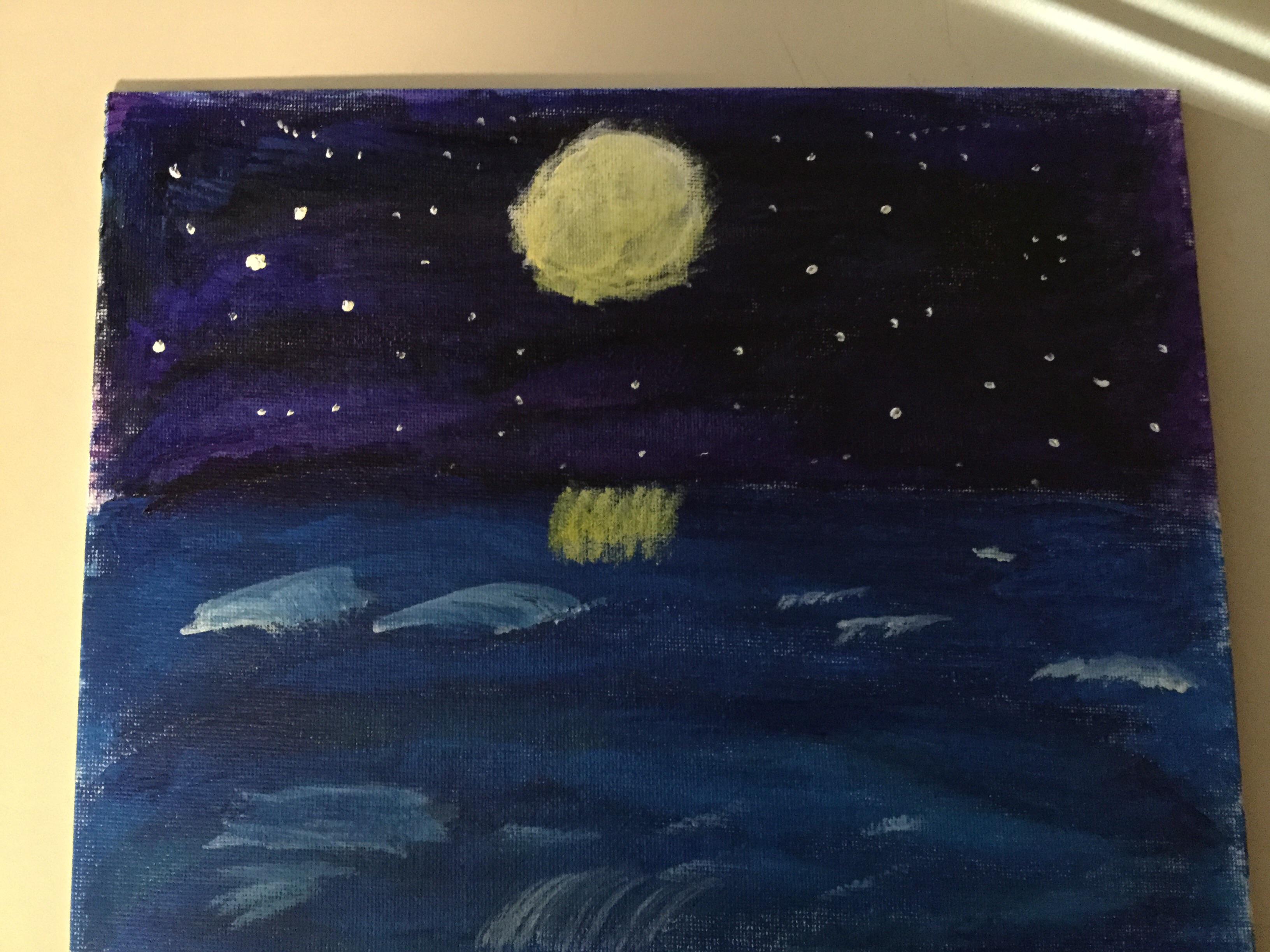 Night at sea by me criticism is highly appreciated. | Scrolller