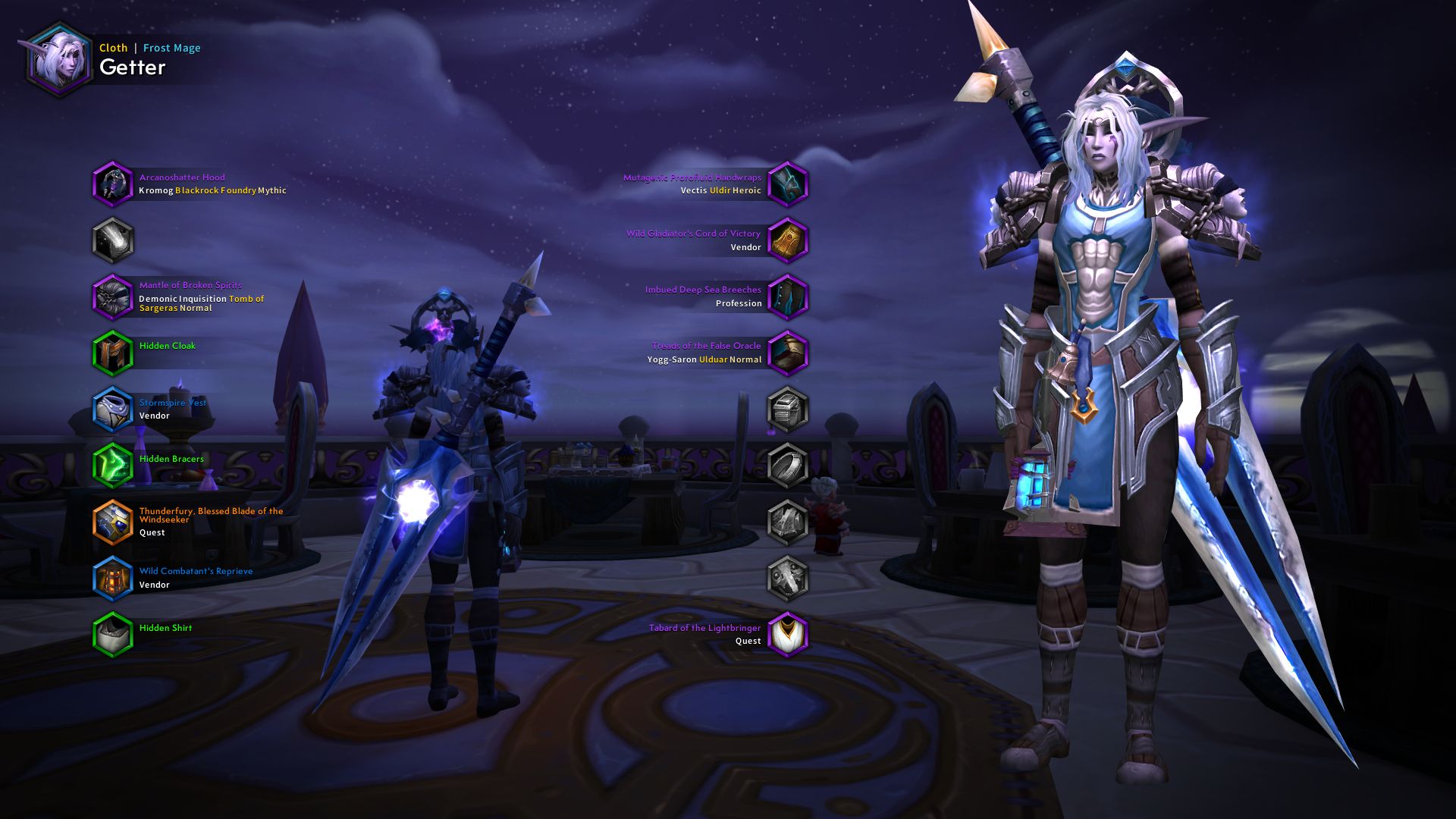 Night Elf-Battle Mage | Scrolller