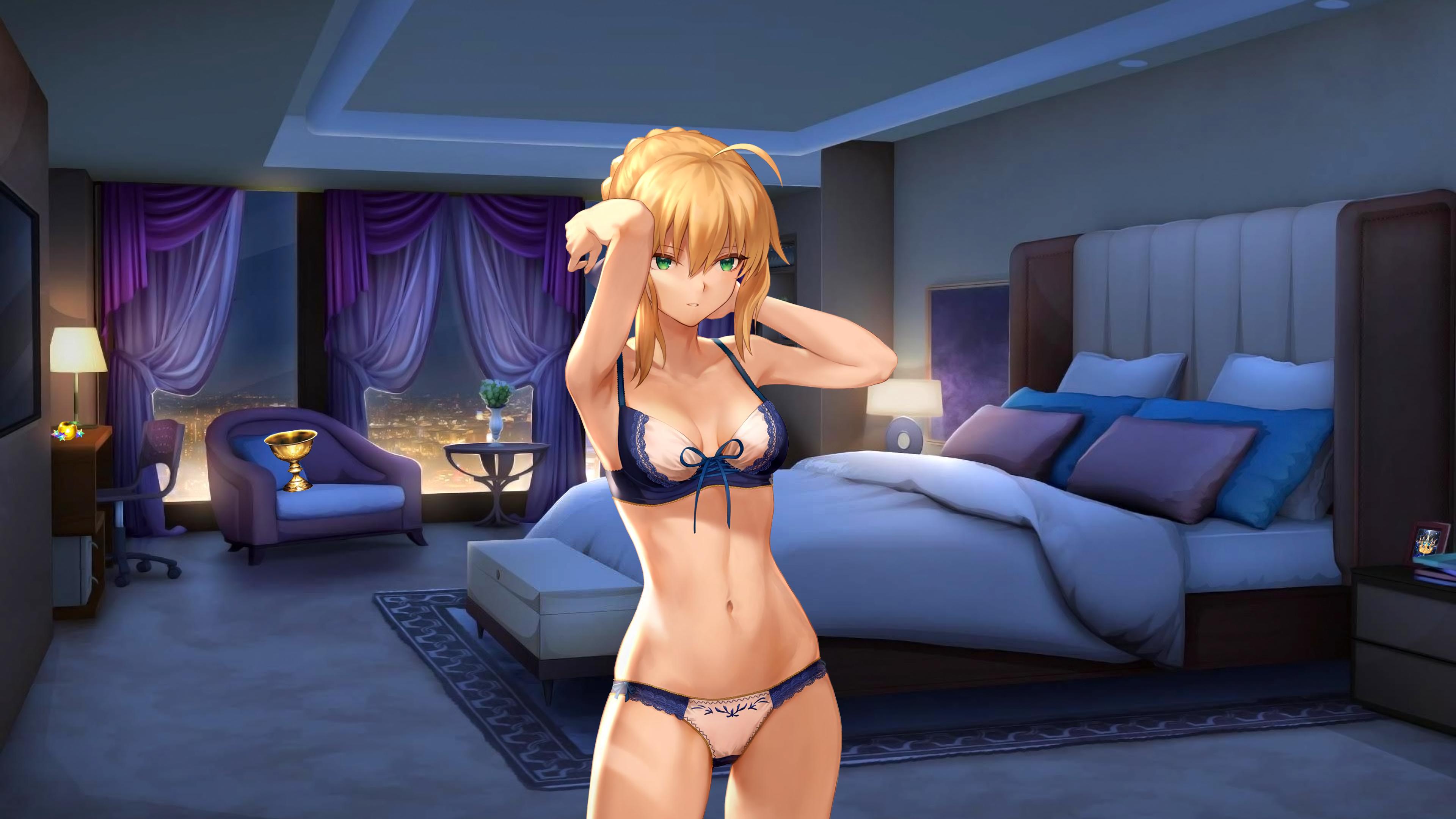 Night-time with Artoria Wallpaper [4K] | Scrolller