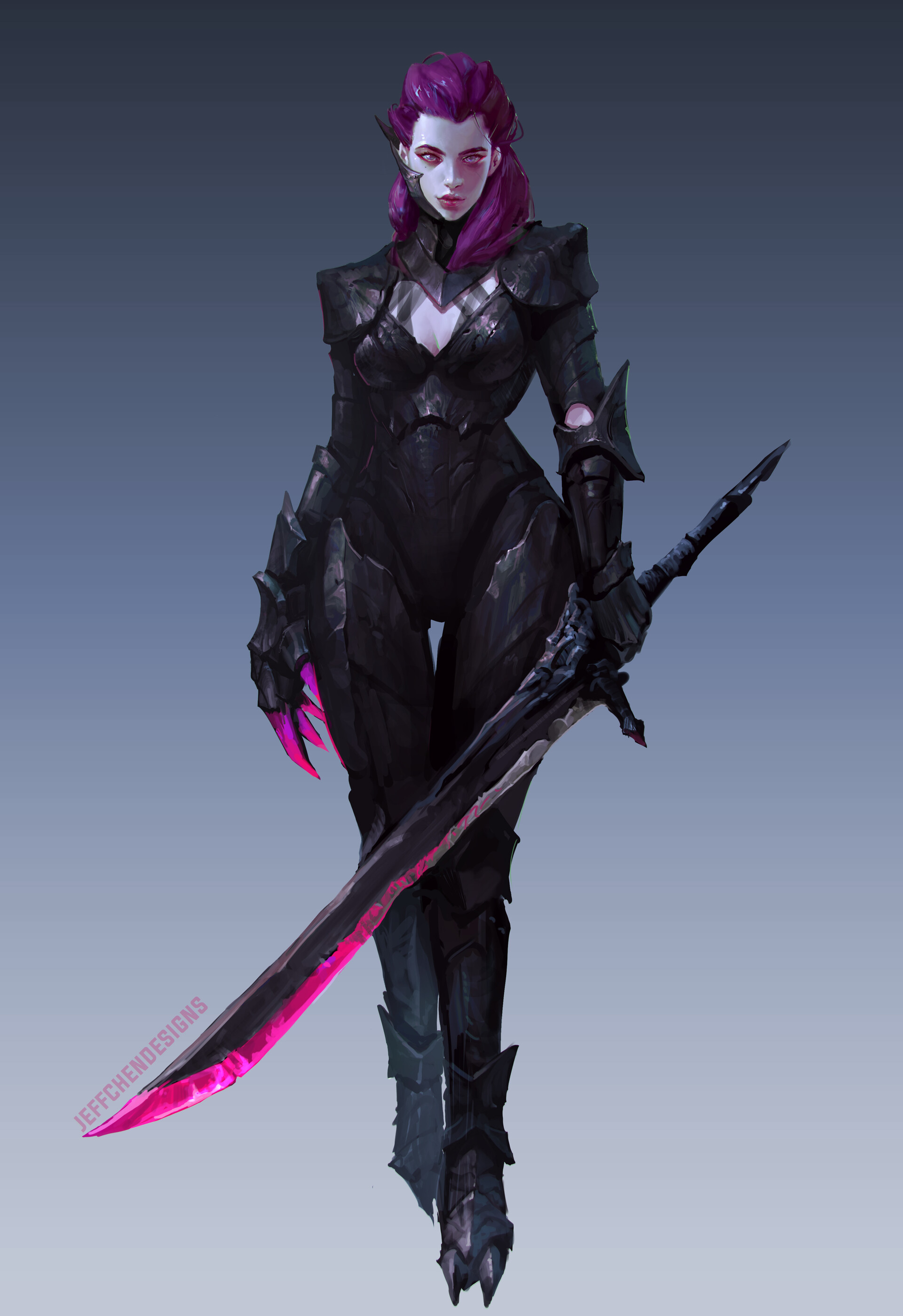 Nightblade Assassin by Jeff Chen | Scrolller