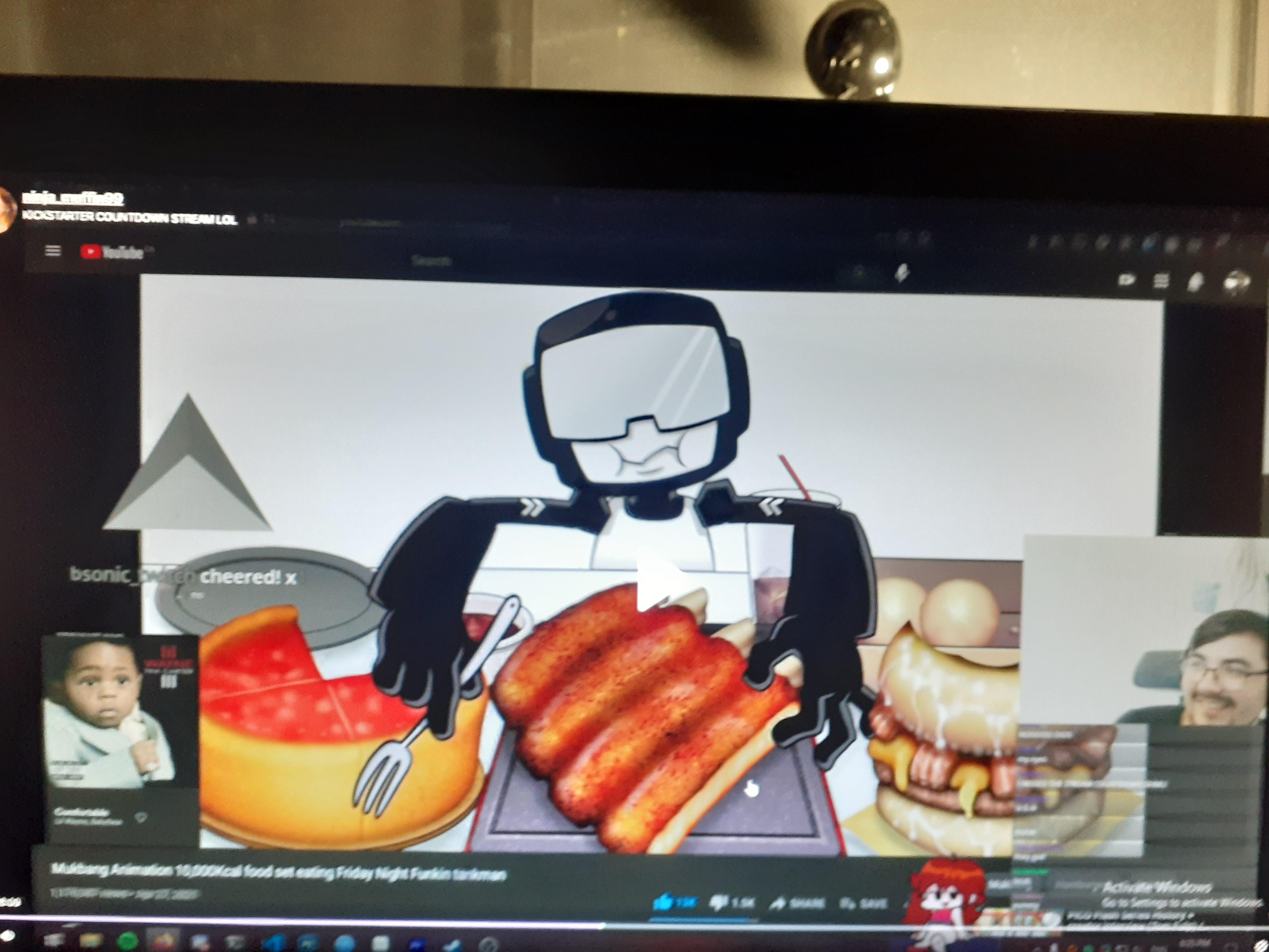 NINJAMUFFIN LIKES FNF MUKBANG 💀 | Scrolller