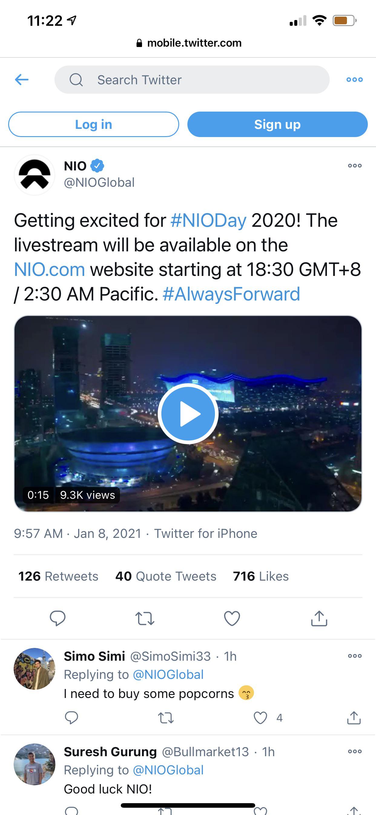 NIO DAY! | Scrolller