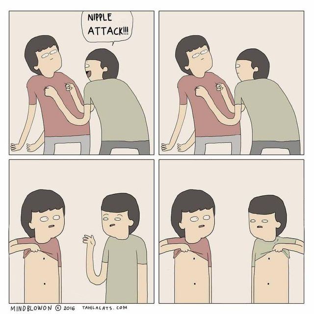 nipple attack | Scrolller