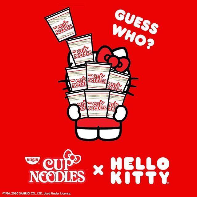 Nissin Cup Noodles x Hello Kitty 🍜 is out now! Available at Hot Topic | Scrolller