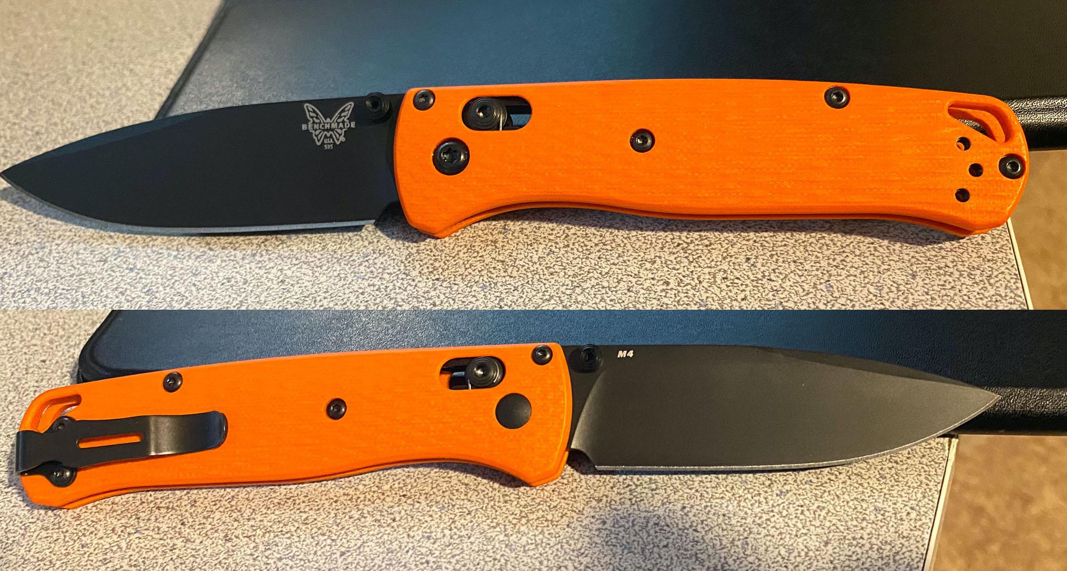 NKD Custom Bugout in Blaze Orange/M4. I didn't even think I liked orange! This is sweet! | Scrolller