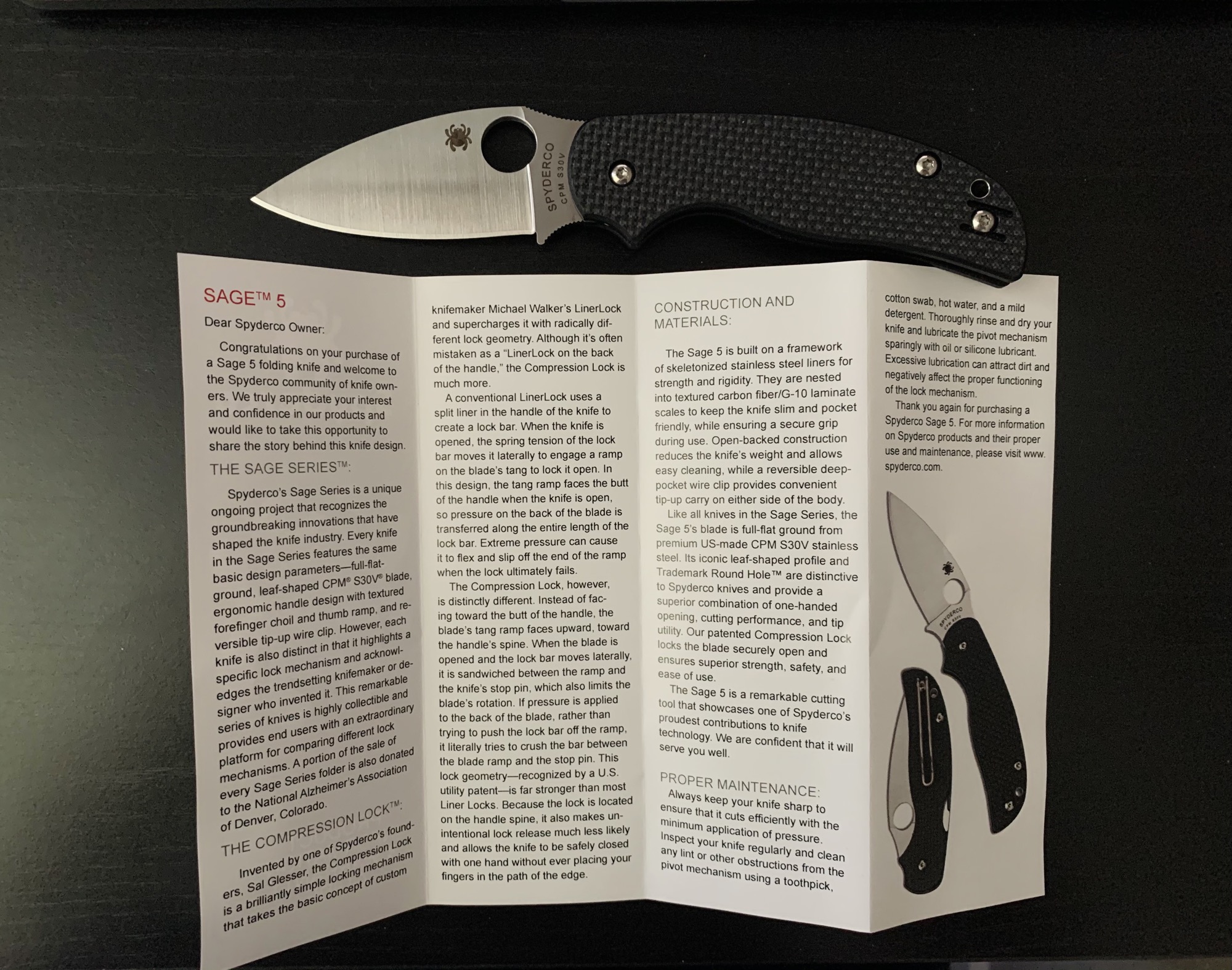 [NKD] Spyderco Sage 5 | Scrolller