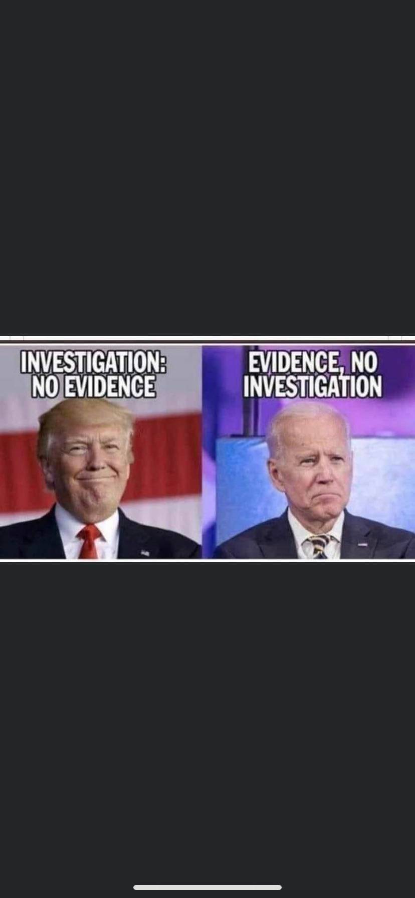 No evidence? | Scrolller