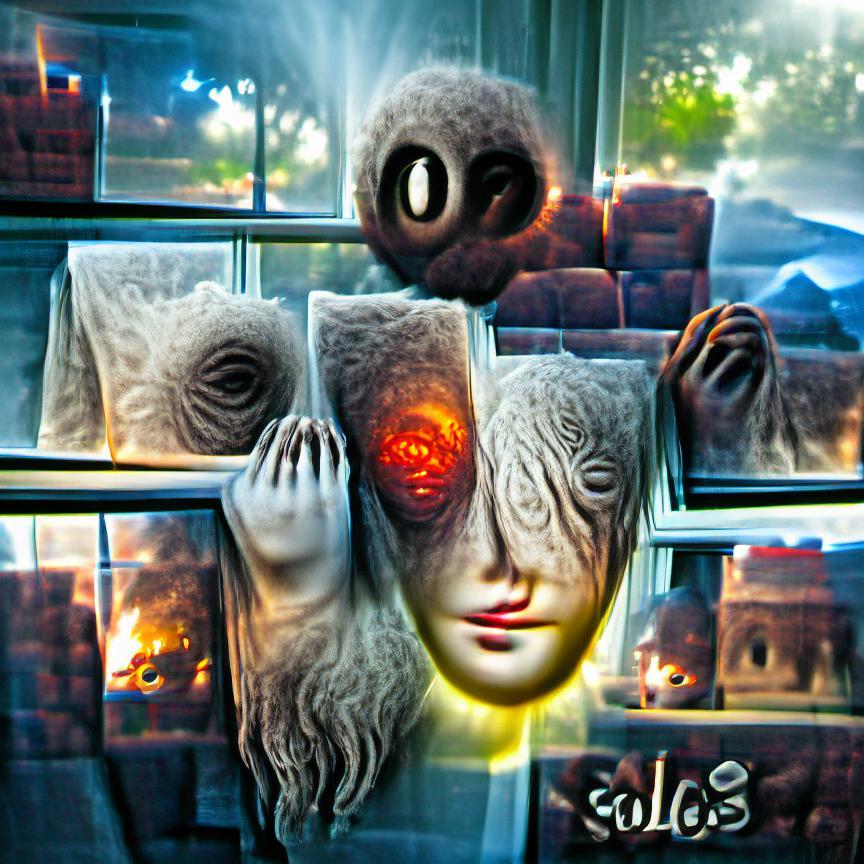No eyes in the window of souls volumetric lighting. | Scrolller