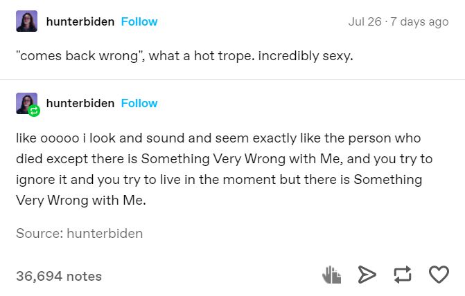 No, I'm scared | Scrolller